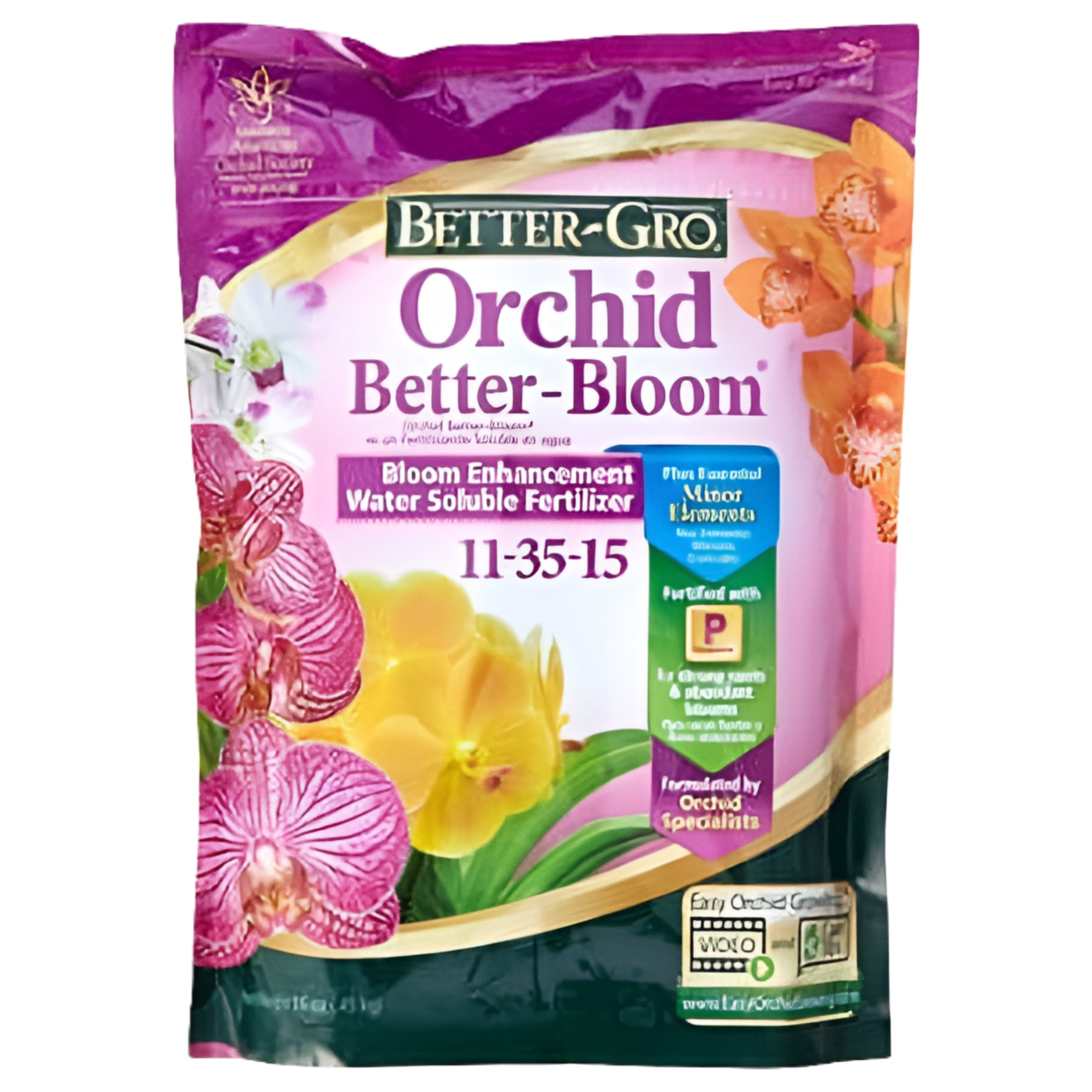 Sun Bulb Orchid Better-Bloom Indoor Fertilizer Plant Food, 1 lbs ...