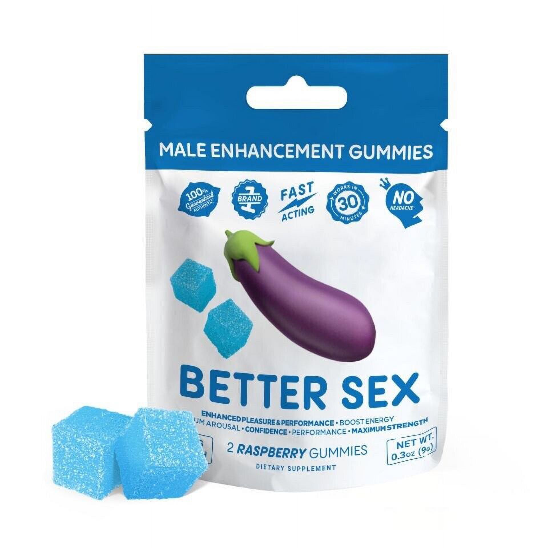 Better Sex Male Enhancement Gummies 2 Pack