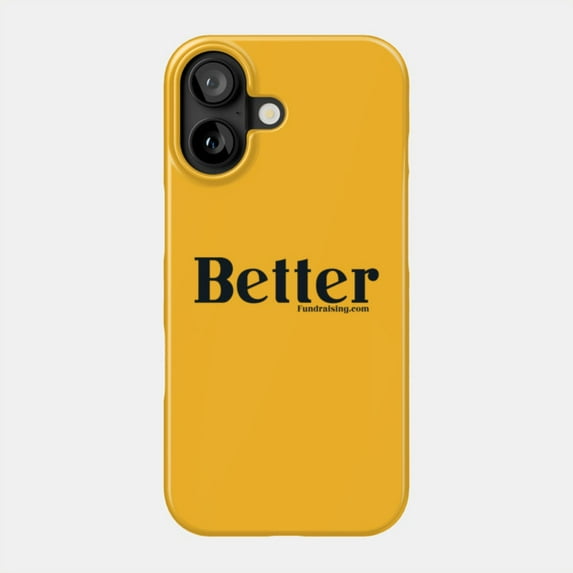 Better Simple Minimalist Self-Improvement Slogan Case for iPhone 11,12 ...