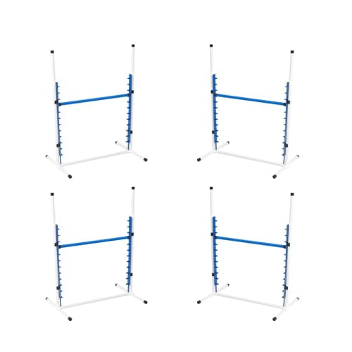 Better Sporting Dogs 4 Pack Adjustable Dog Agility Bar Jumps w/Cup ...