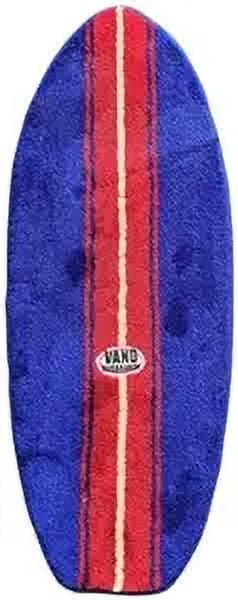 Better Surf than Sorry Vand Surfboard Rug mat Blue and Red - Walmart.com