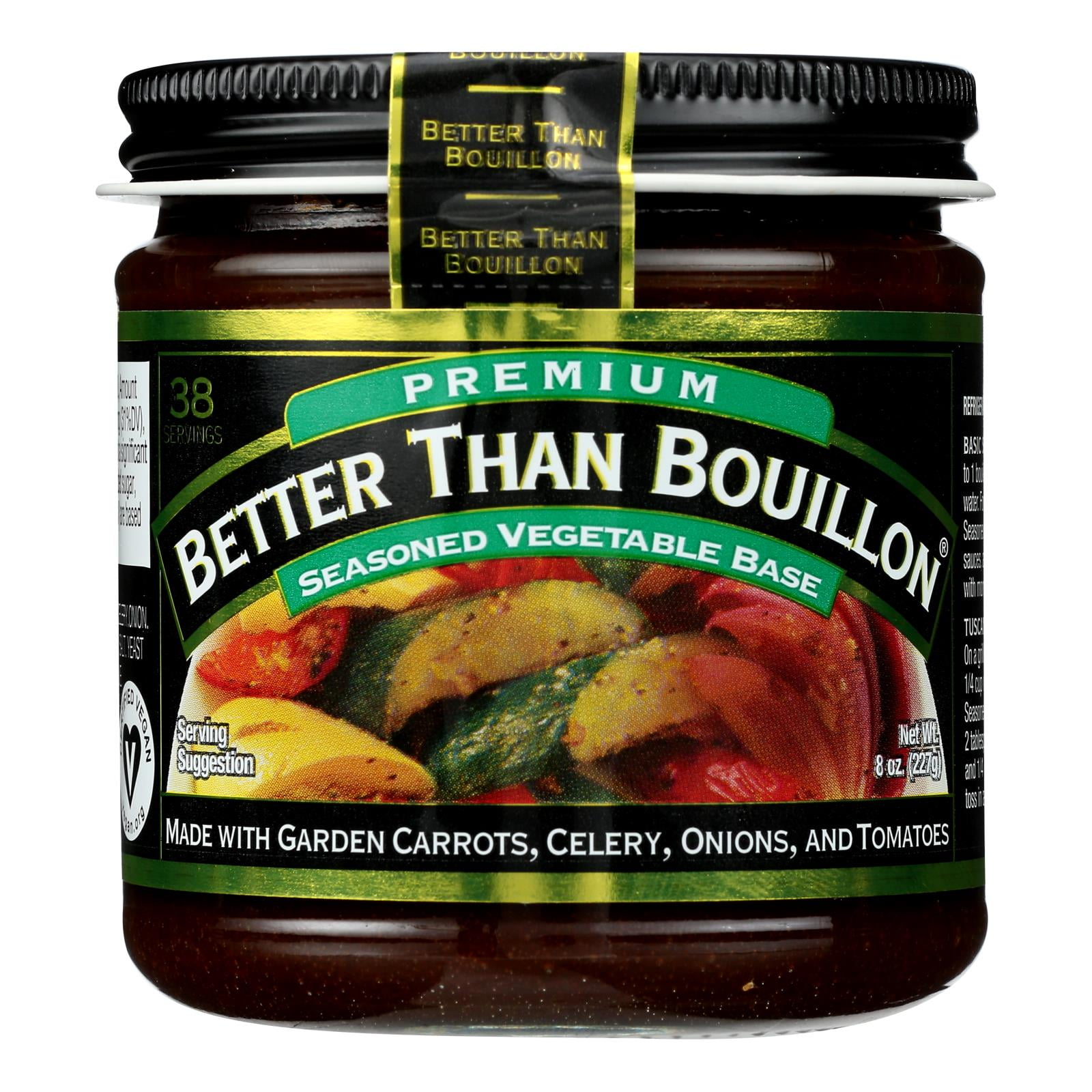 Better Than Bouillon Organic Vegetable Base (8 oz) - 6 Pack - Rich ...