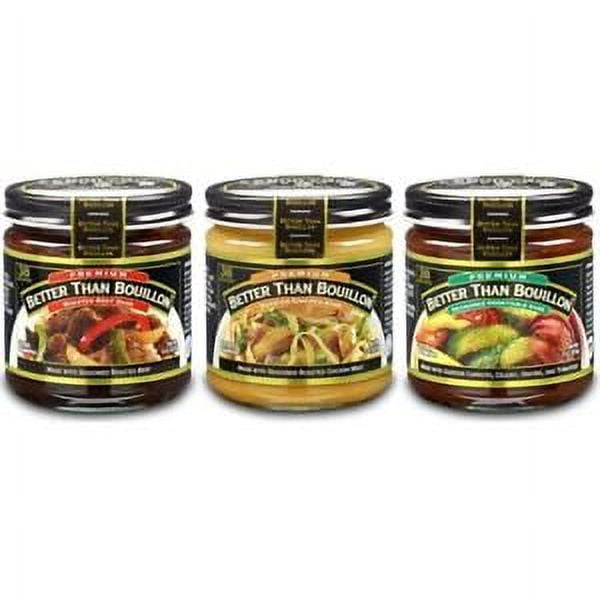 Better Than Bouillon 8 oz Variety Sampler - Beef, Chicken, Vegetable ...
