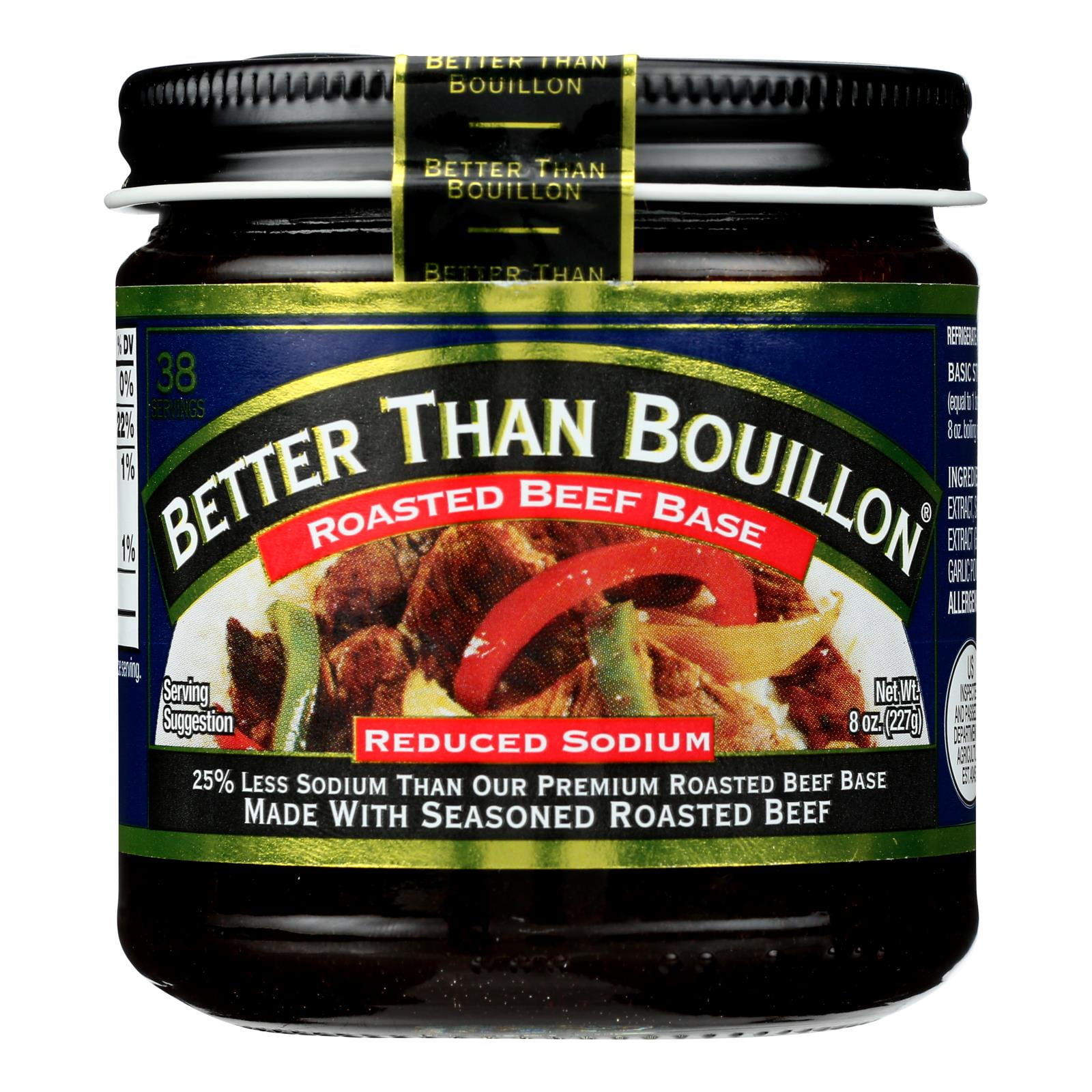 Better Than Bouillon Beef Base - 8 Oz Jars (Pack of 6) - Rich ...