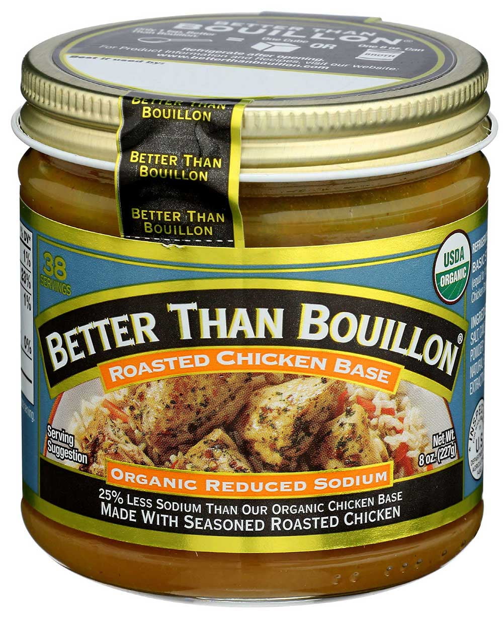 Better Than Bouillon Organic Reduced Sodium Roasted Chicken Base, 8 ...