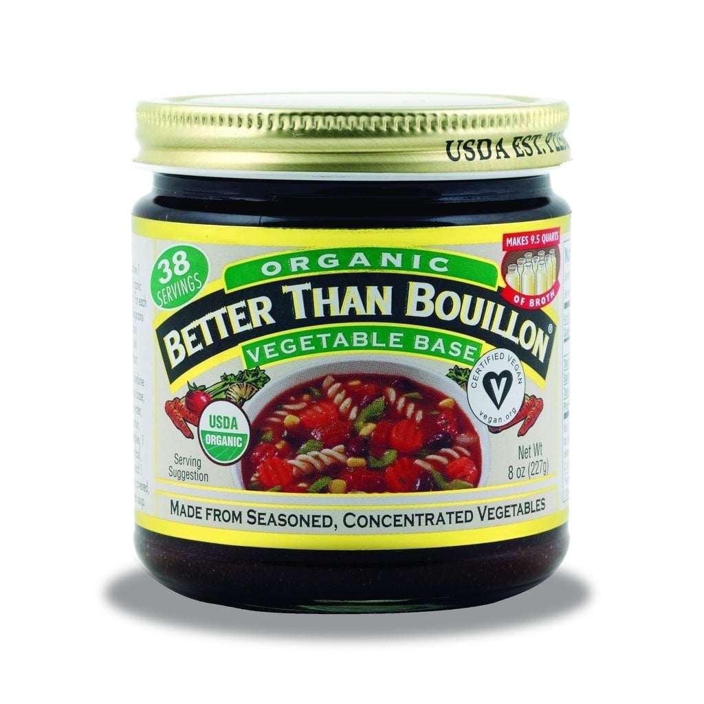 Better Than Bouillon Organic Seasoned Vegetable Base 8 oz Pack of 2 ...