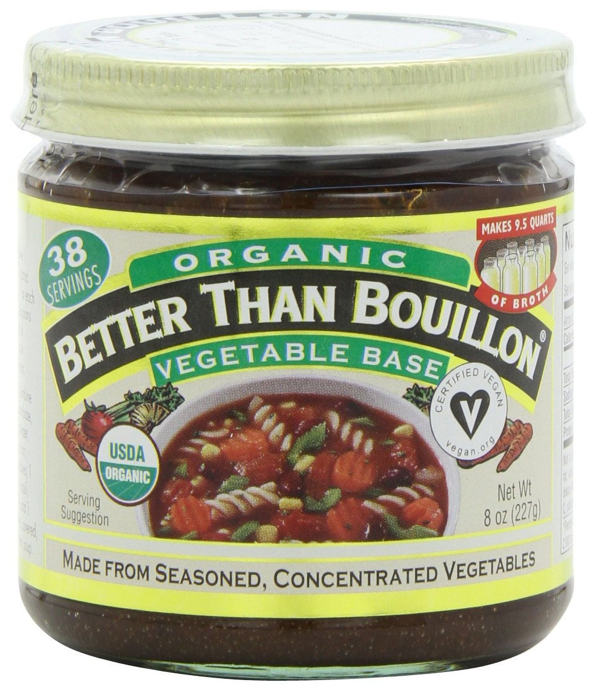 Better Than Bouillon Organic Vegetable Base, Made from Seasoned ...
