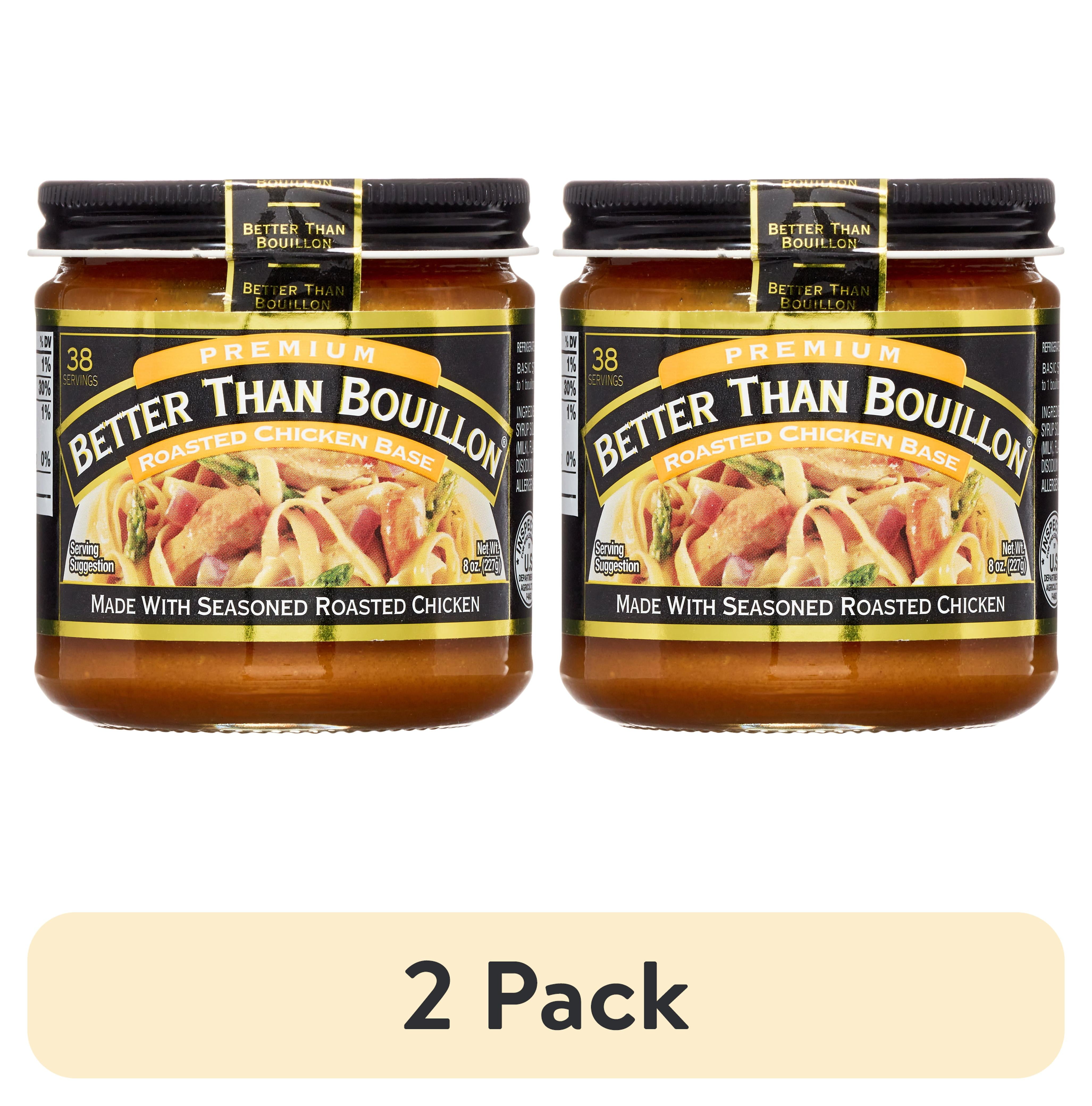 (2 pack) Better Than Bouillon Premium Roasted Chicken Base, Shelf ...
