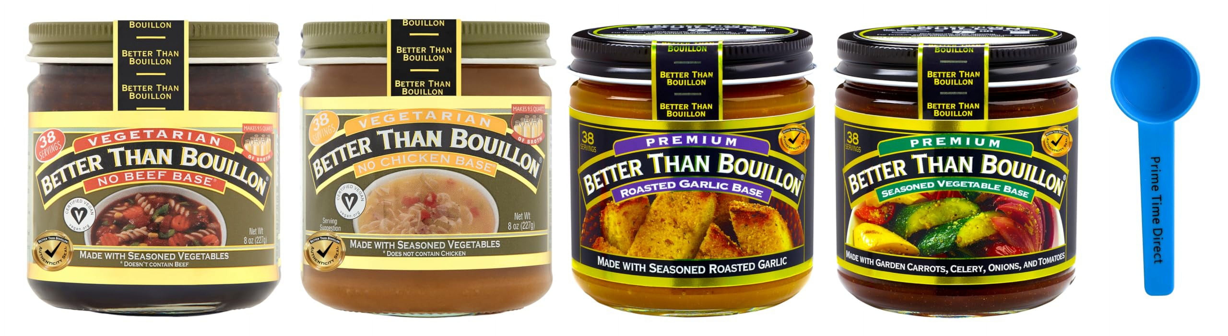 Better Than Bouillon Vegan CI30 Variety Pack: No Beef, No Chicken ...