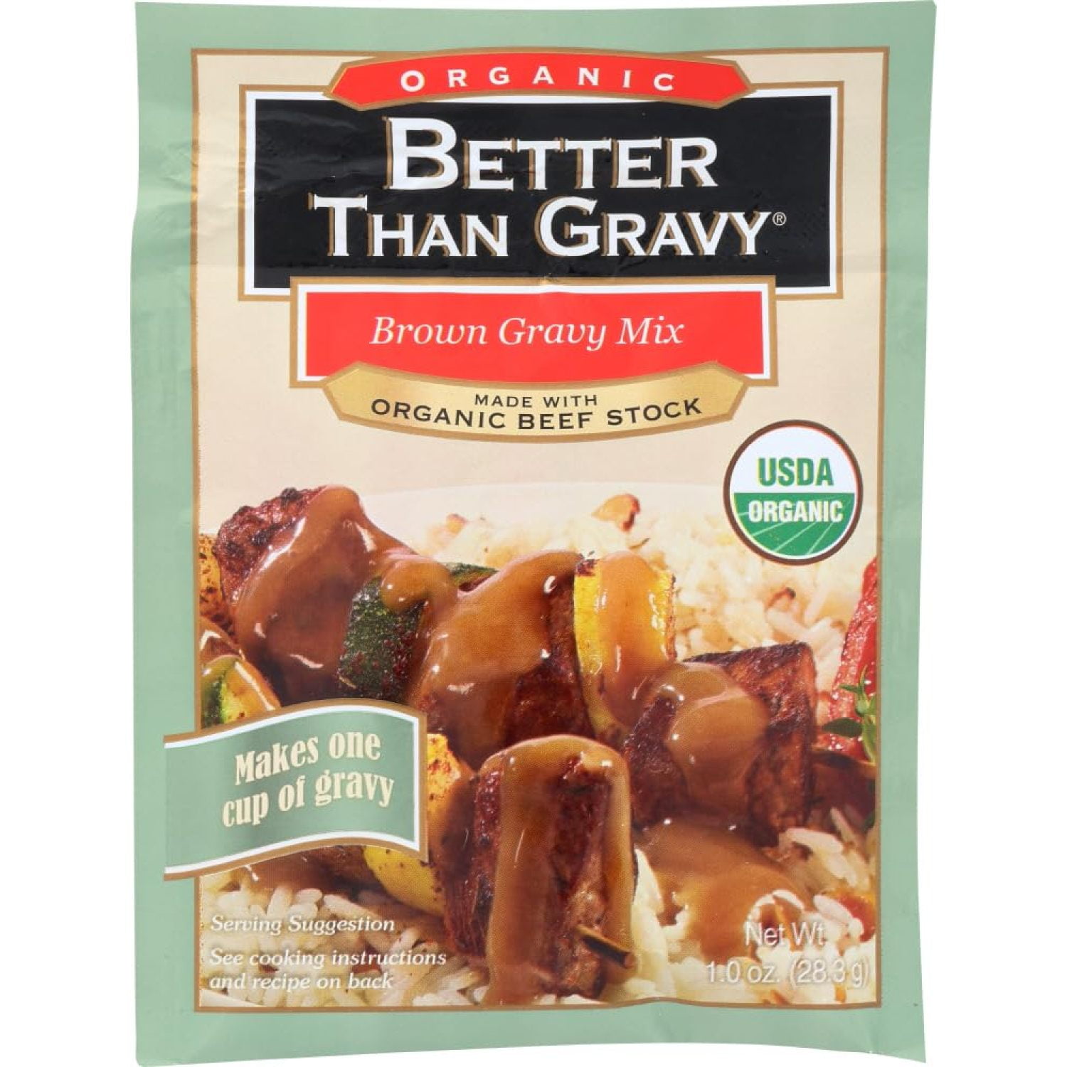 Better Than Gravy Organic Brown Gravy Mix, Made with Organic Beef Stock ...