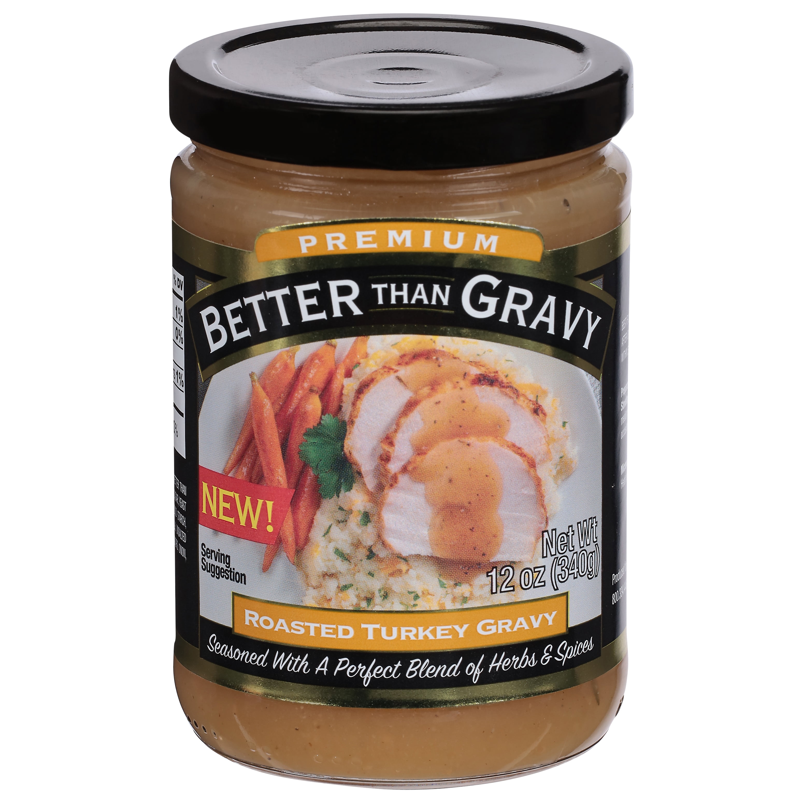 Better Than Gravy Roasted Turkey Gravy 12 oz (Pack Of 12) - Walmart.com