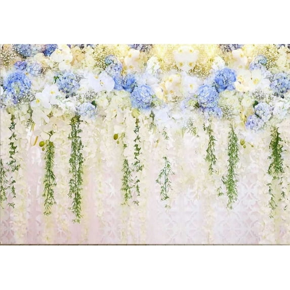 Better Together Backdrop Wedding Rustic Wooden Background White Flowers ...