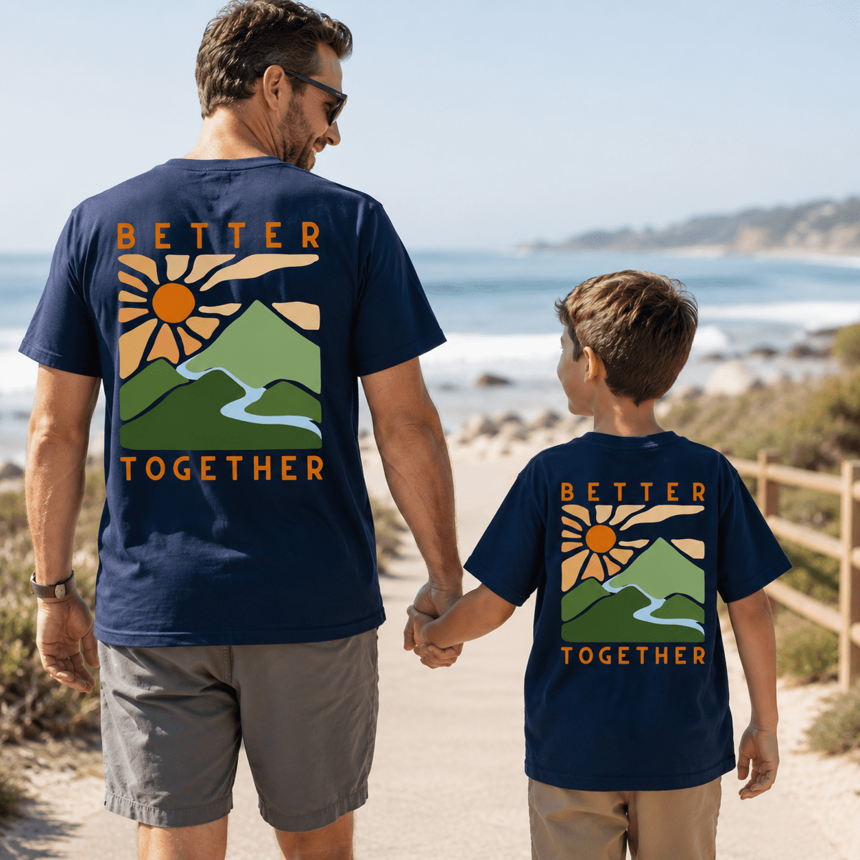 Better Together Matching Shirts, Dad and Son Matching Outfit, Father ...