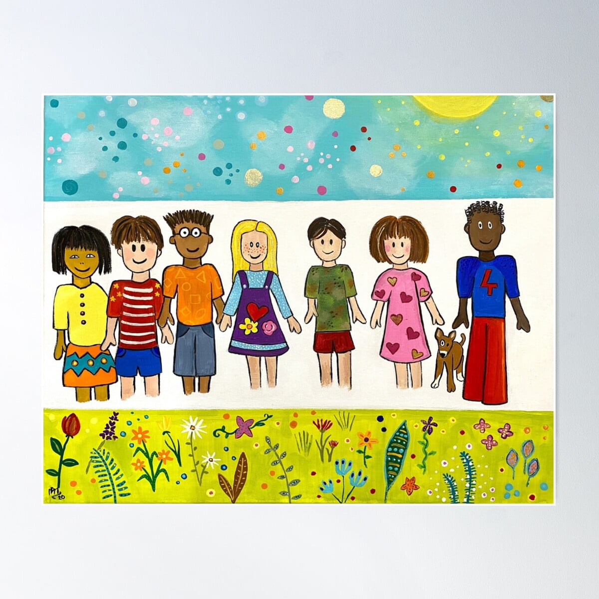 Better Together Poster Wall Art, Modern Wall Decor For Living Room ...