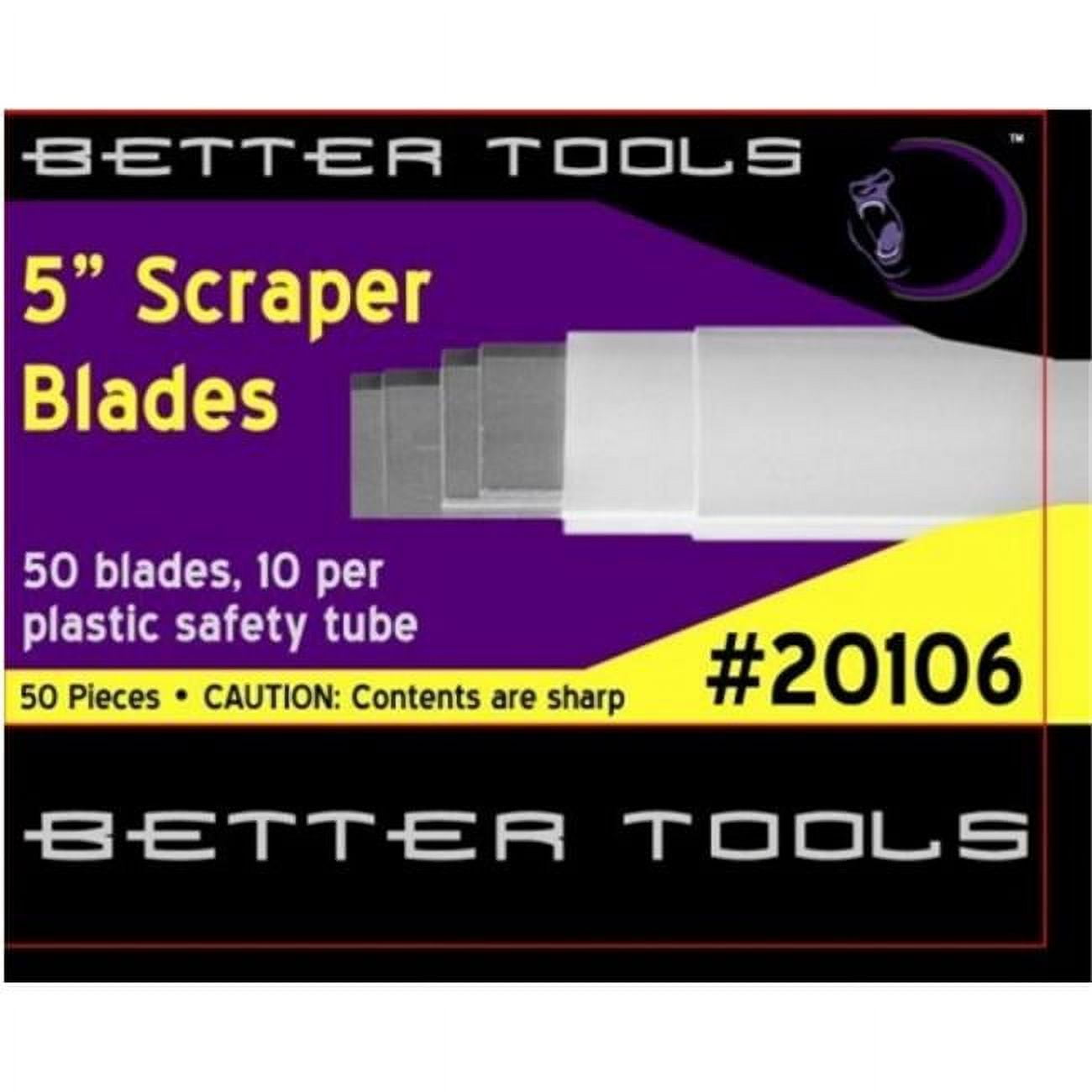 Better Tools 259793 5 in. Gorilla Blades Heavy Duty Scraper Blade ...