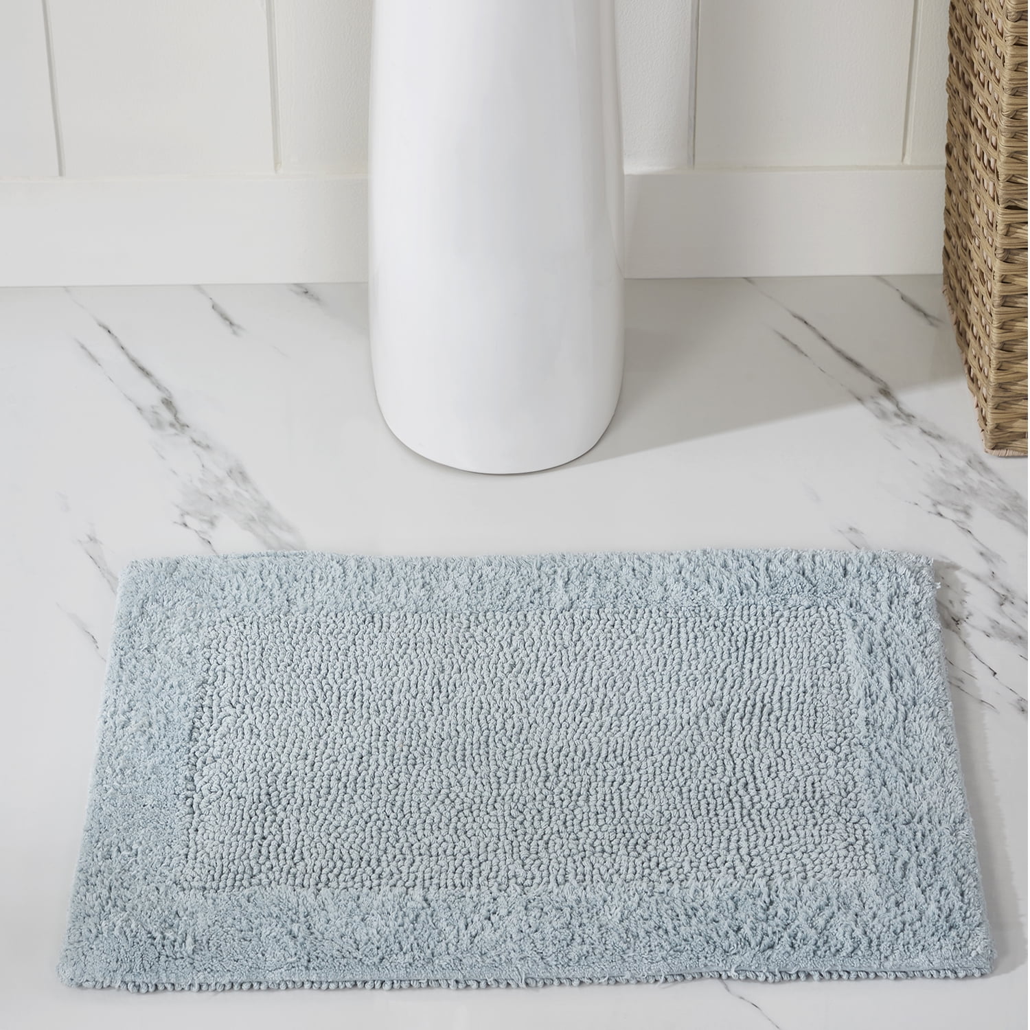 Better Trends 17" x 24" Premium Bathroom Rugs 100% Cotton Soft ...