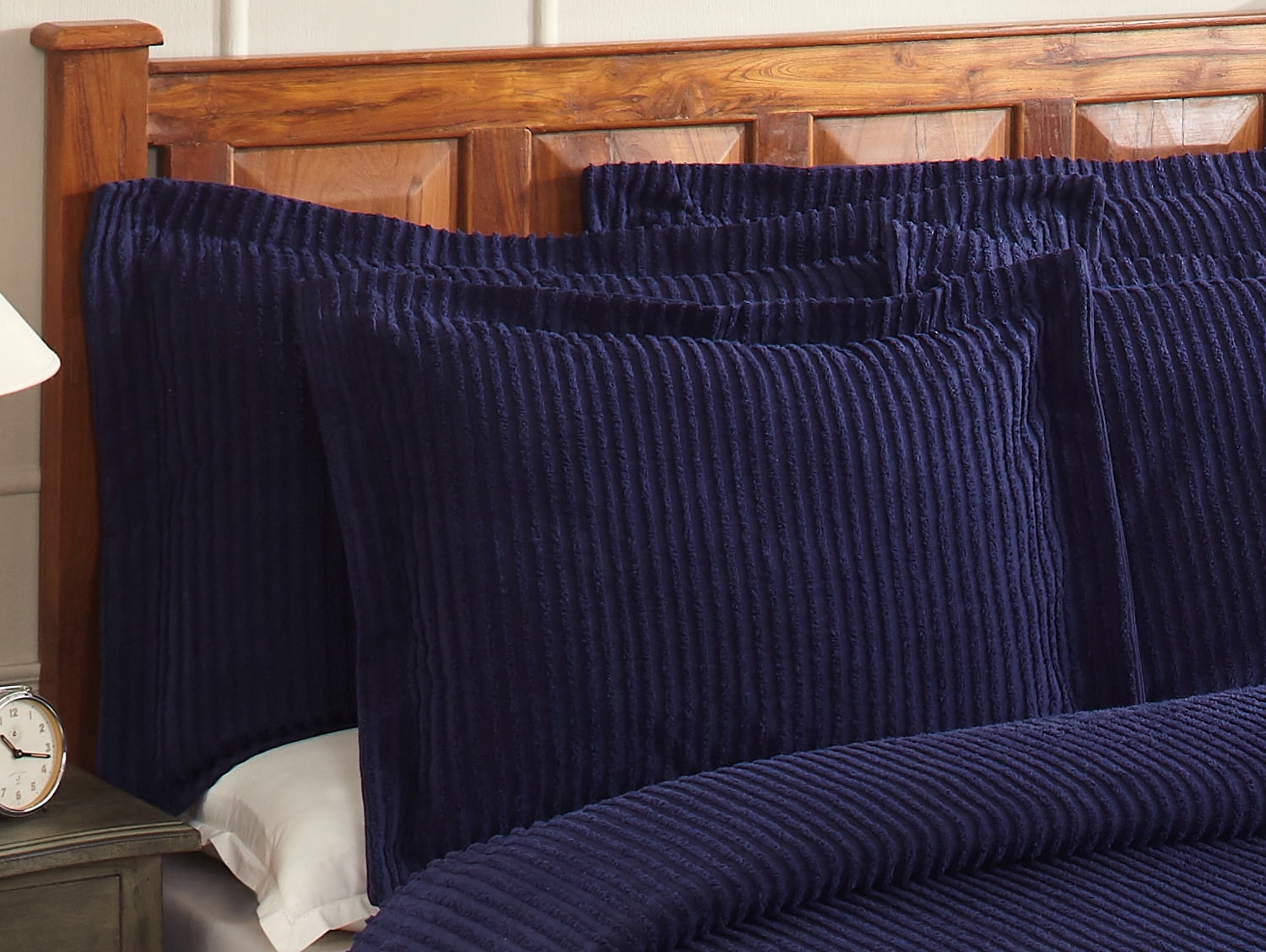 Better Trends 21"x 27" Standard Pillow Sham 100% Cotton Pillow Cover ...