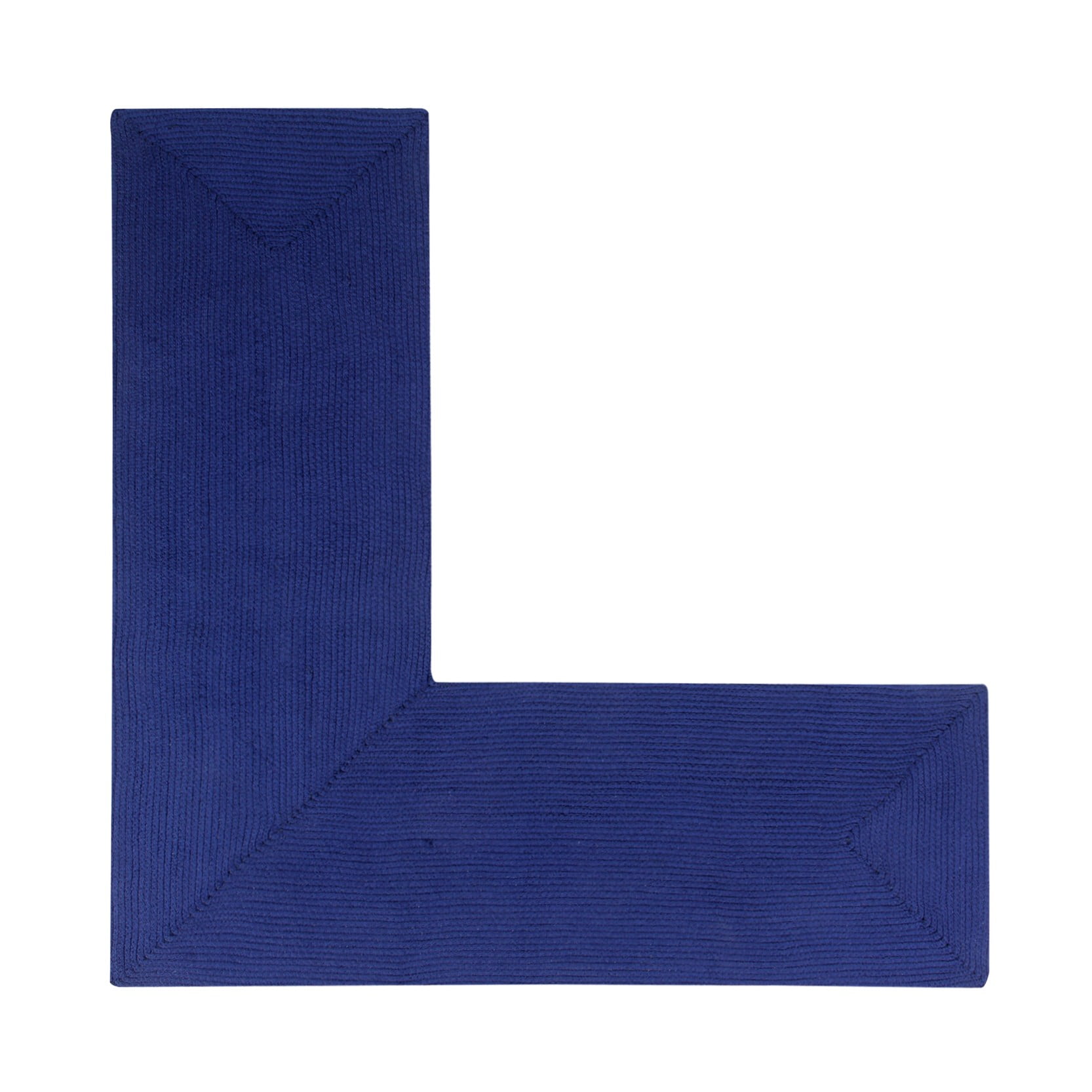 Better Trends 24"x 112" L-Shape Rug 100% Polypropylene Durable & Stain ...