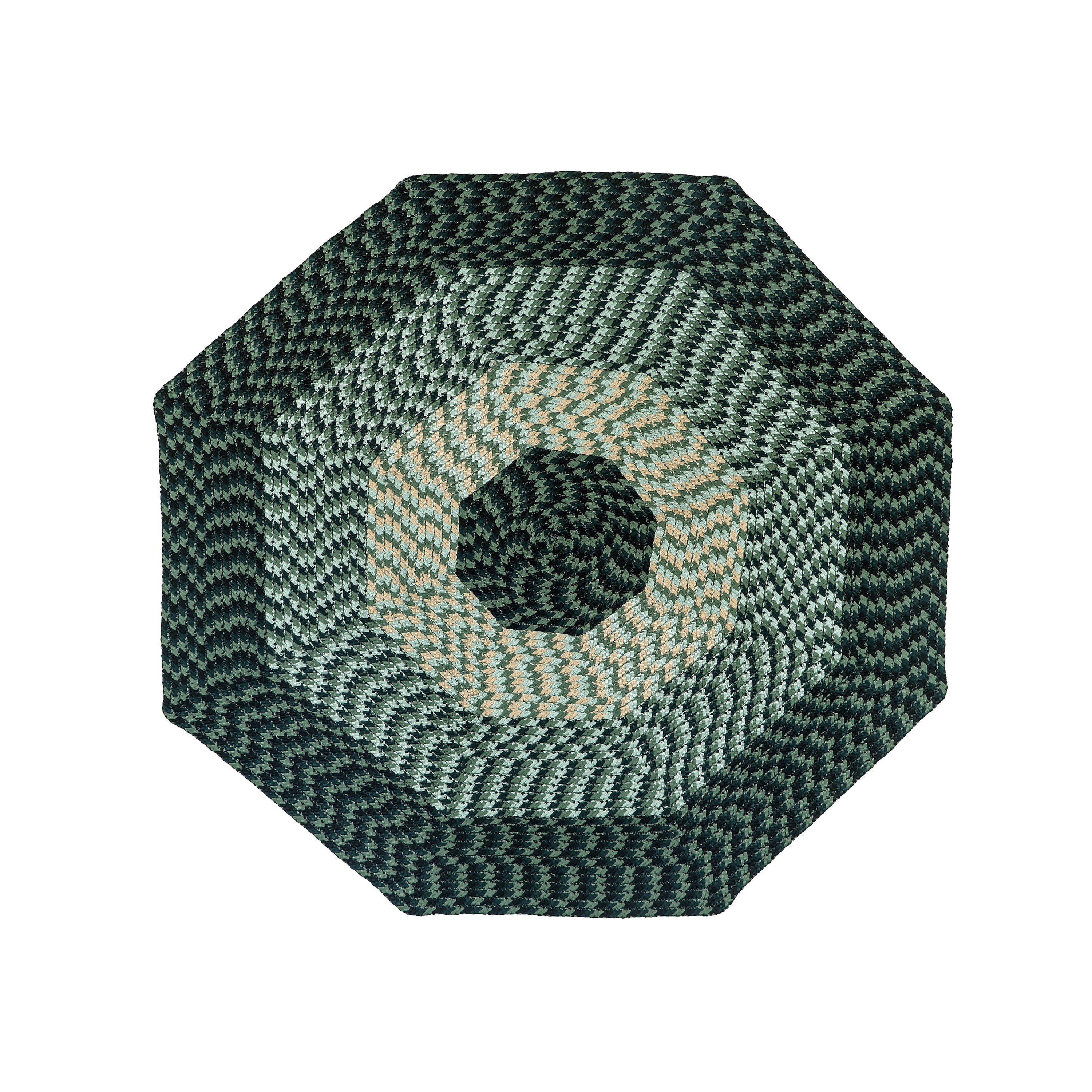 Better Trends 48" Octagonal Rug 100% Polypropylene Durable & Stain ...