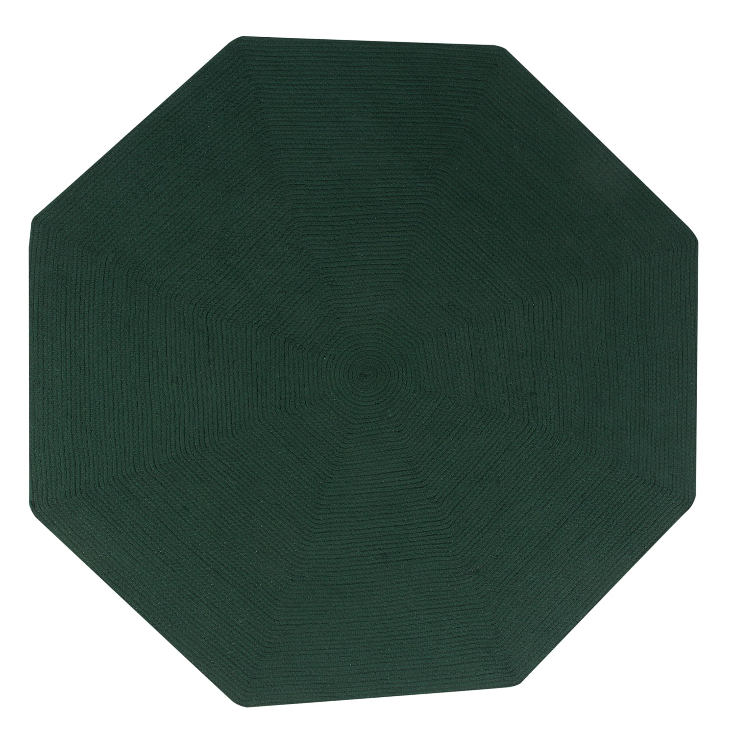 Better Trends 72" Octagonal Oval Brided Rug 100% Polypropylene Durable ...