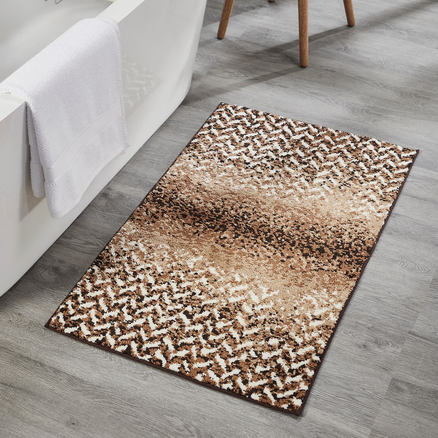 Better Trends Bath Rug 24” x 40” Bathroom Rug Mat Non-Slip Micro ...