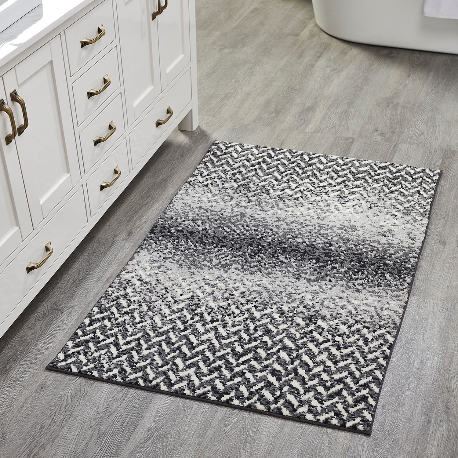 Better Trends Bath Rug 30” x 50” Bathroom Rug Mat Non-Slip Micro ...