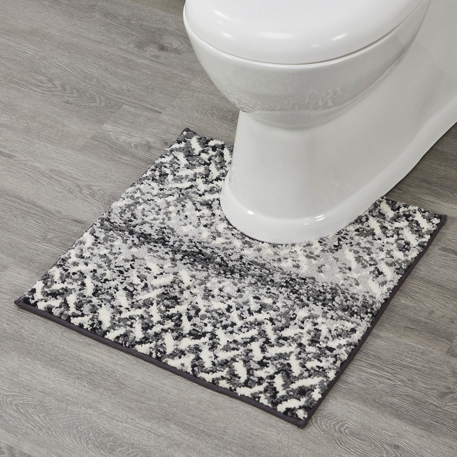 Better Trends Casablanca Collection Micro Polyester Bath Rug Set in ...