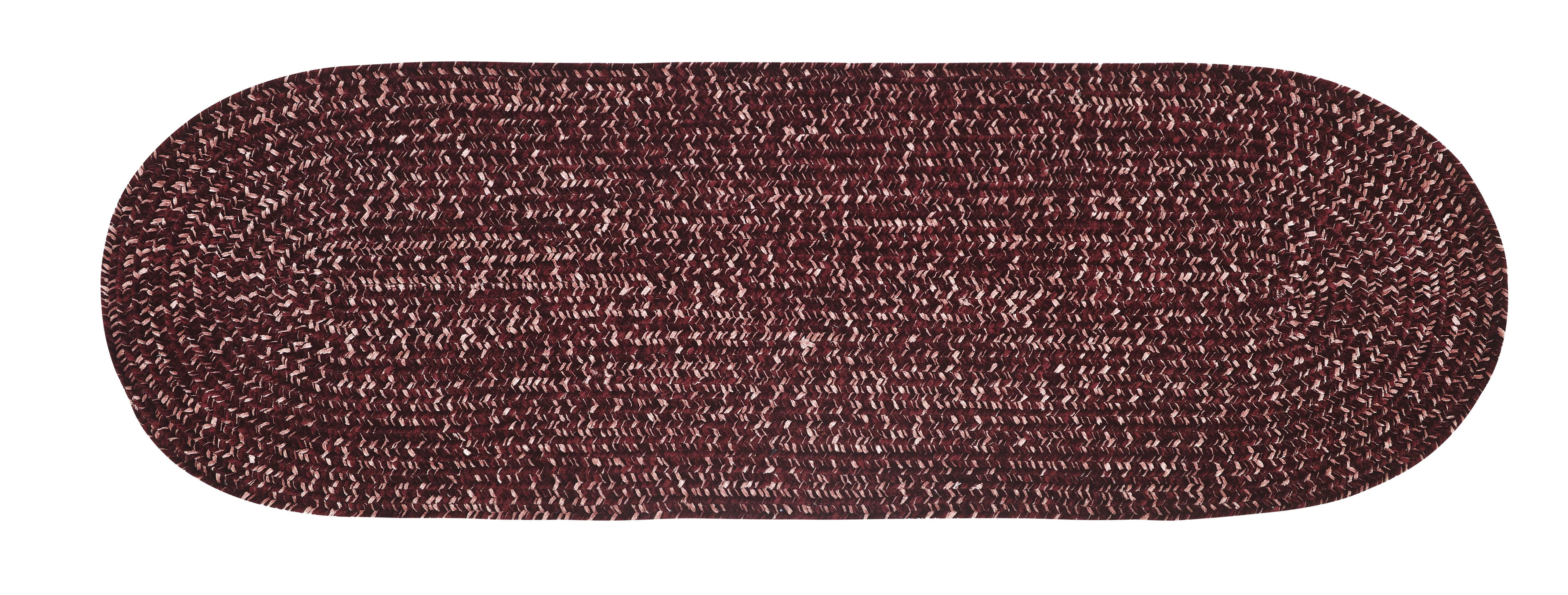 Better Trends 24" x 108" Runner Braided Rug 100% Polyester Durable and ...