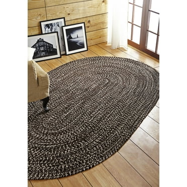 Better Trends Chenille Solid Collection 100% Polyester 22" x 40" Oval ...