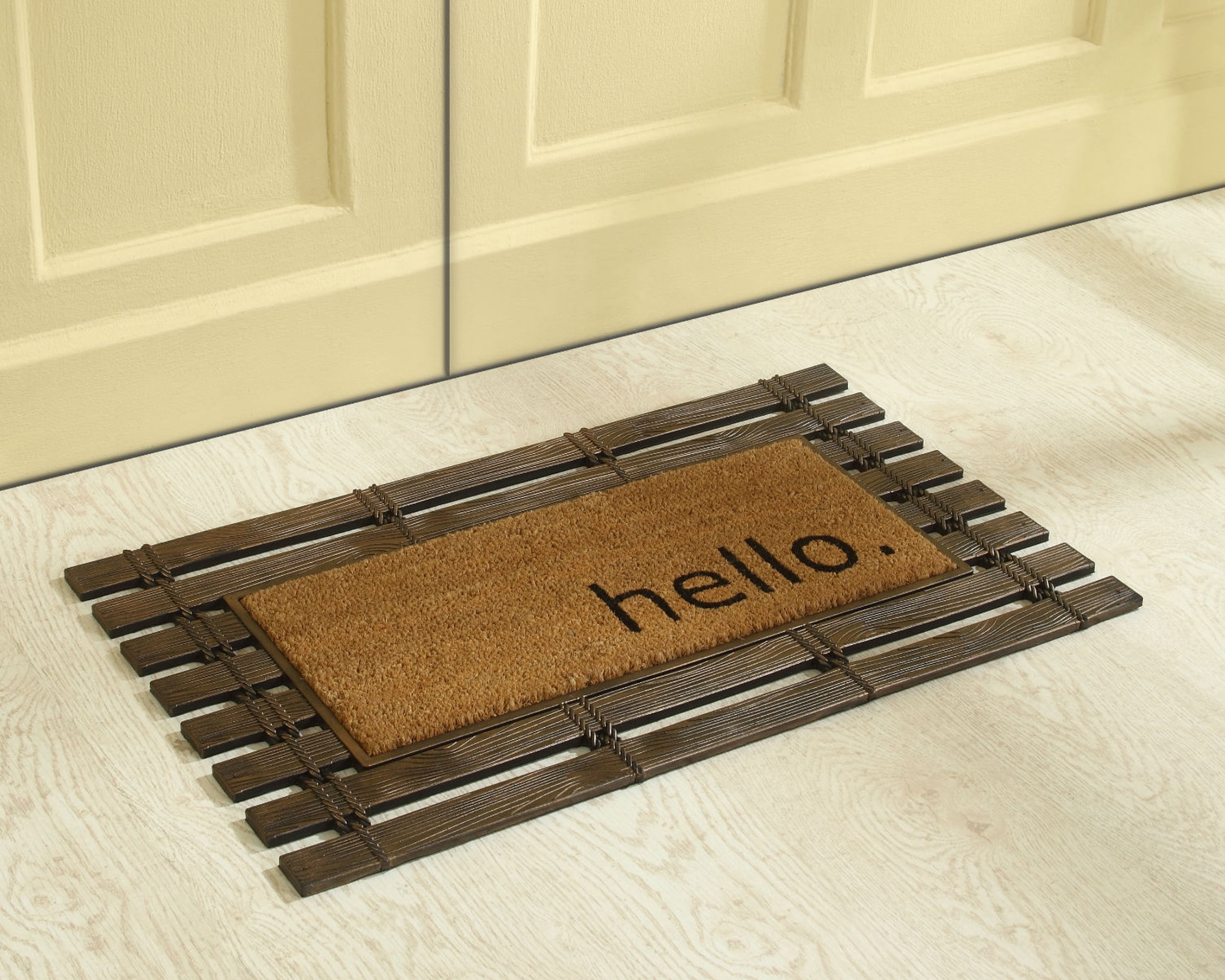 Better Trends Coir Door Mat 100% natural Jute 18" x 30" Rectangle ...