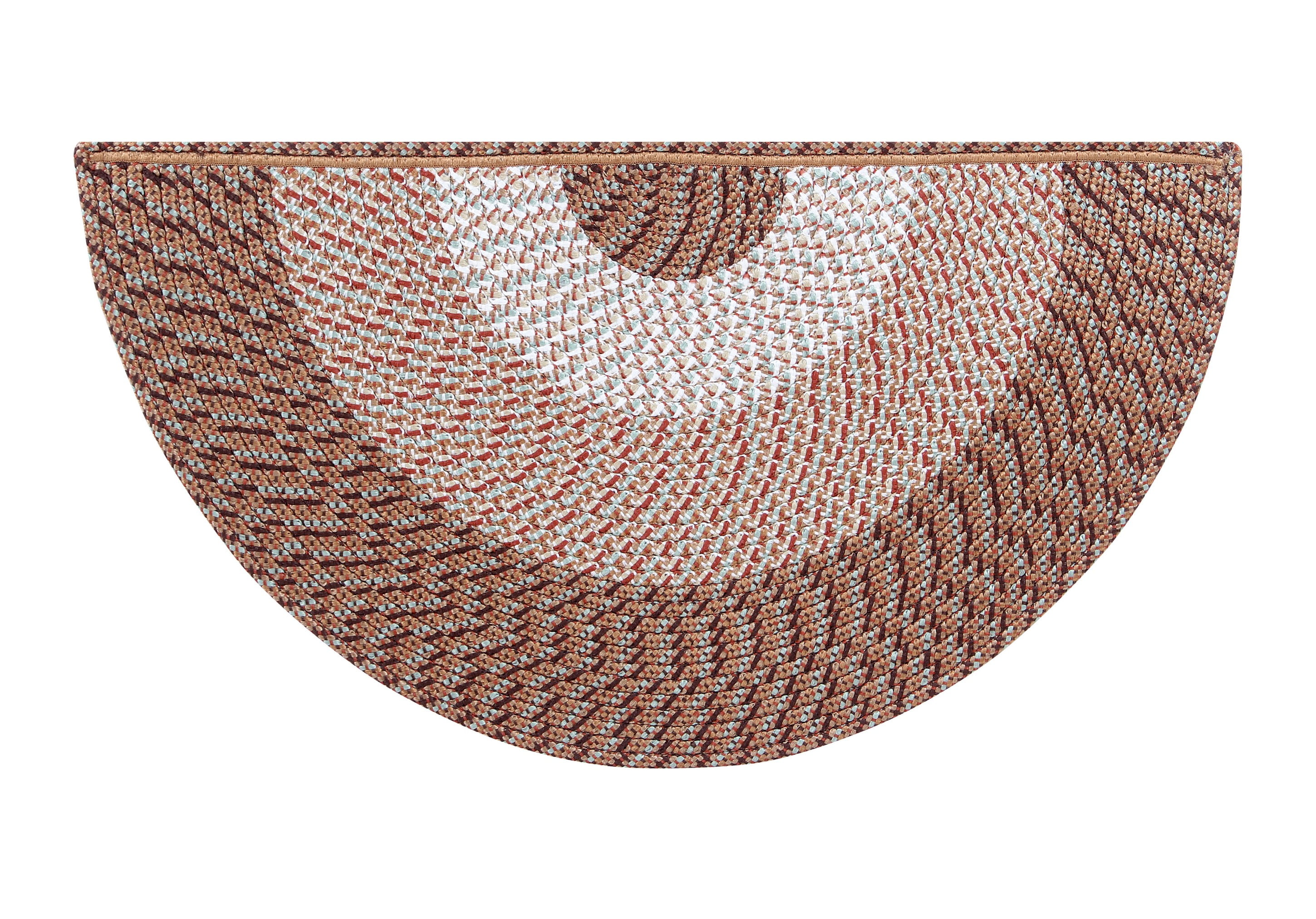 Better Trends 22" x 44" Wedge Braided Rug 100% Polypropylene Durable ...
