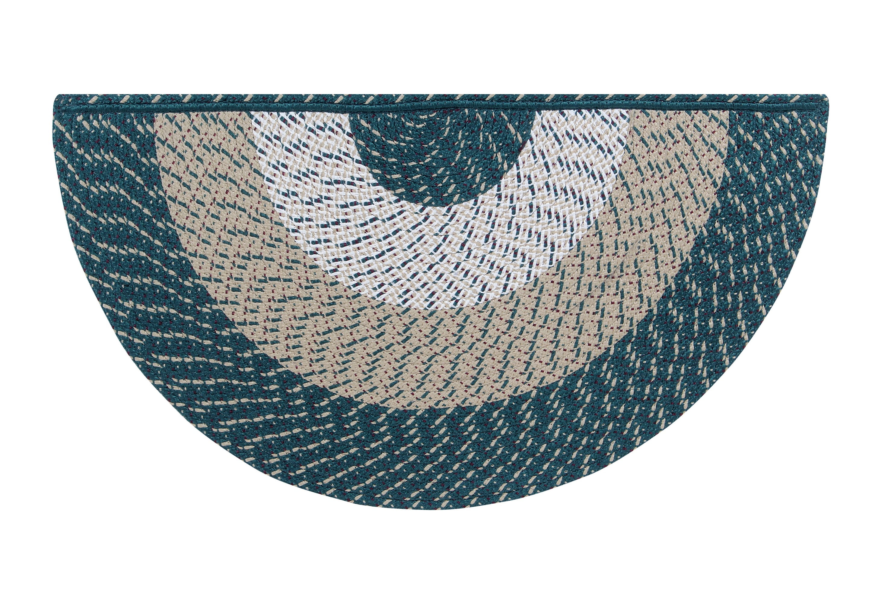 Better Trends 22" x 44" Wedge Braided Rug 100% Polypropylene Durable ...