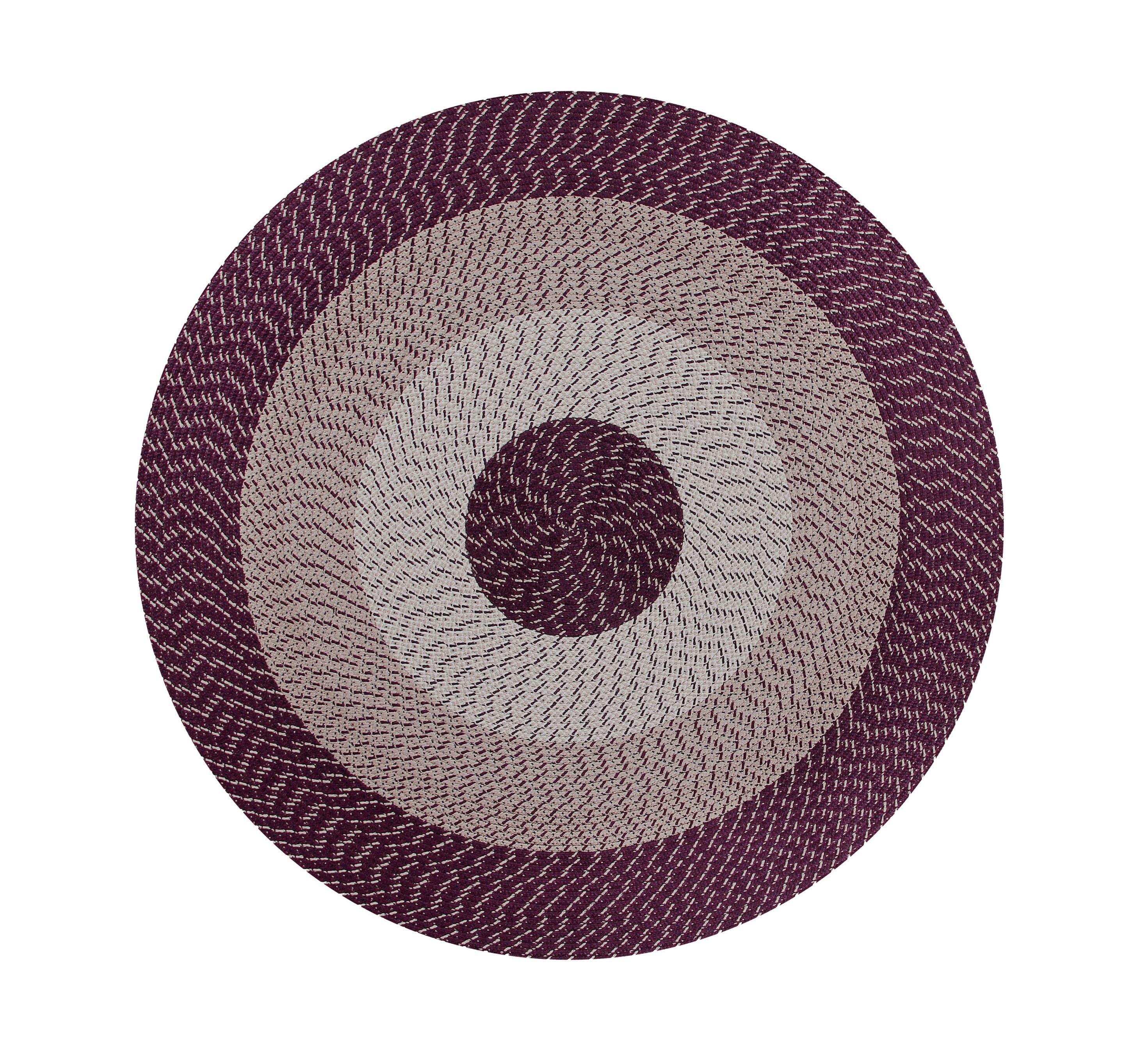 Better Trends 72" Round Braided Rug 100% Polypropylene Durable and ...