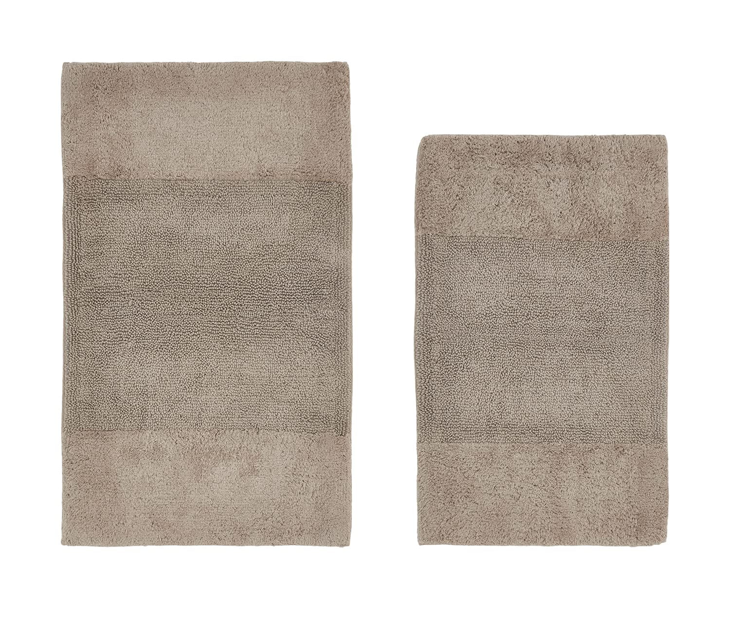 Better Trends 2 Piece Bathroom Rug Set, 100% Cotton, Extra Soft Tufted ...