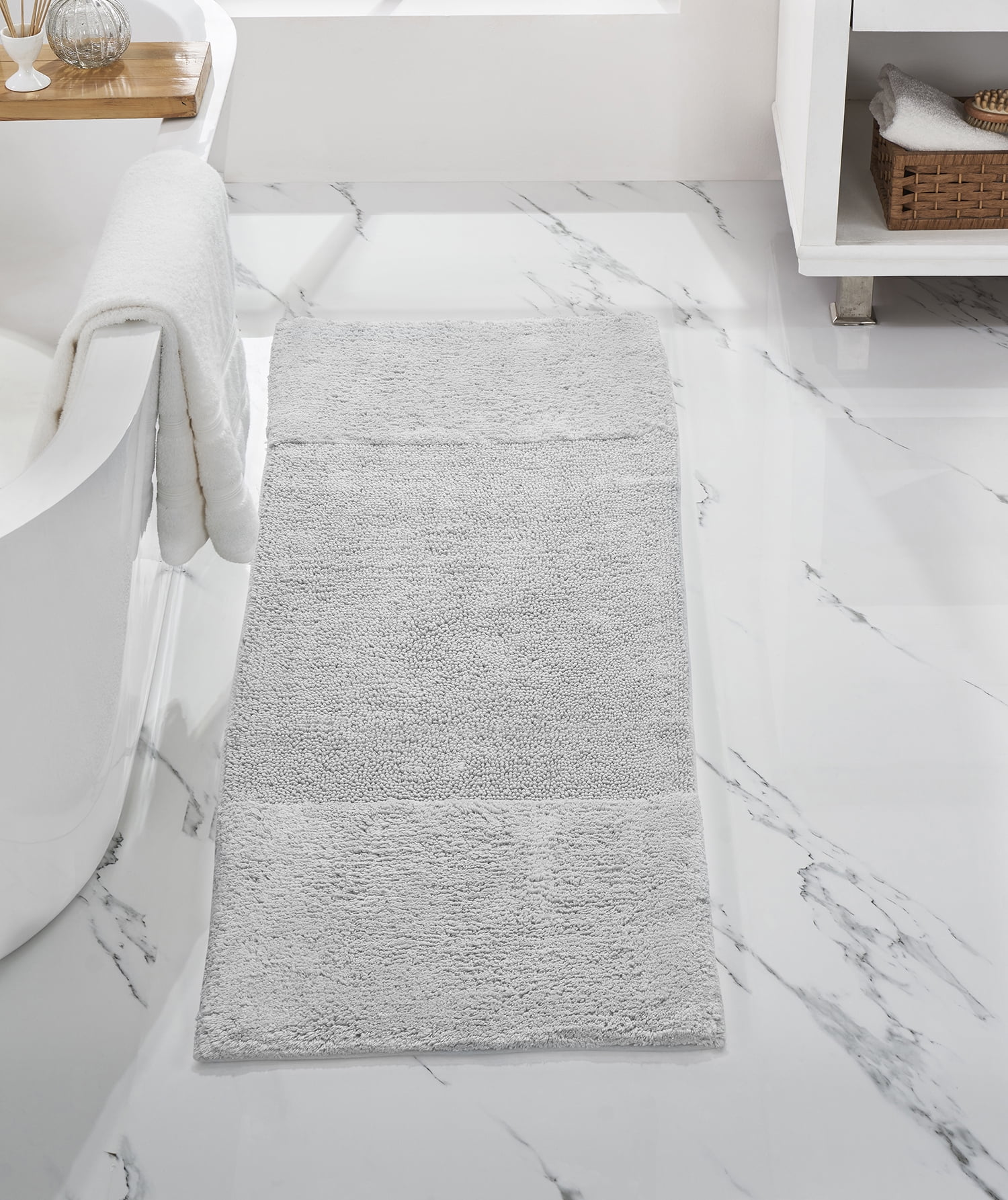 Better Trends Granada Collection, Bath Runner Rug , Water Absorbing ...