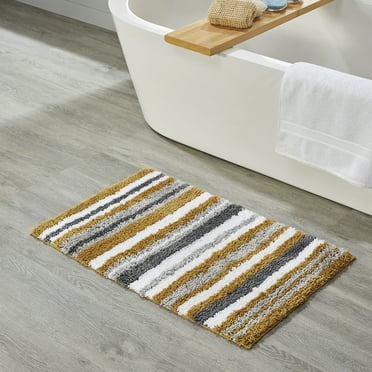 Shaggy Border Ruffle Rug 21X34 Beige - Walmart.com