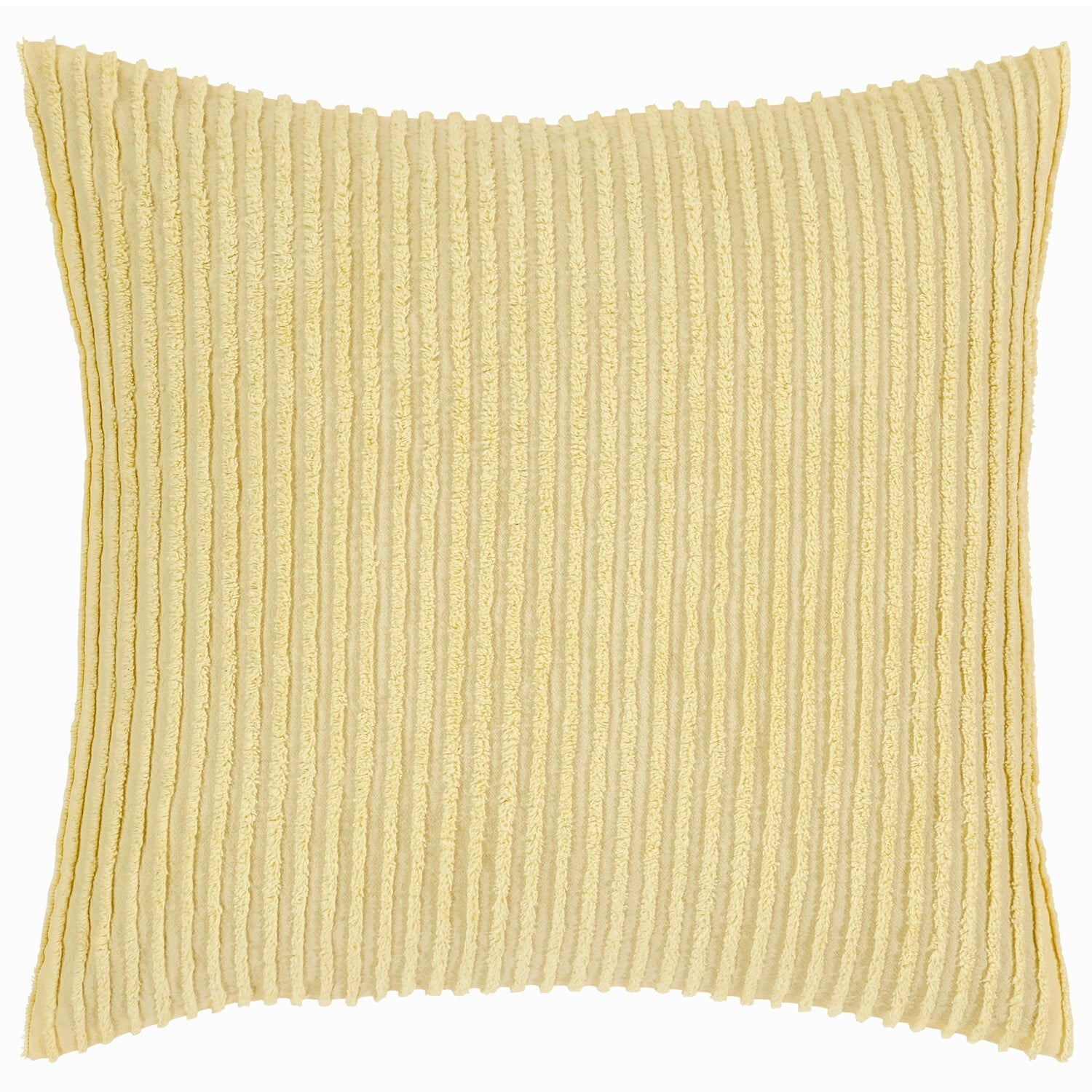 BELLA + CANVAS Jullian Bedspread, Solid Stripes Design, Yellow, 100% ...
