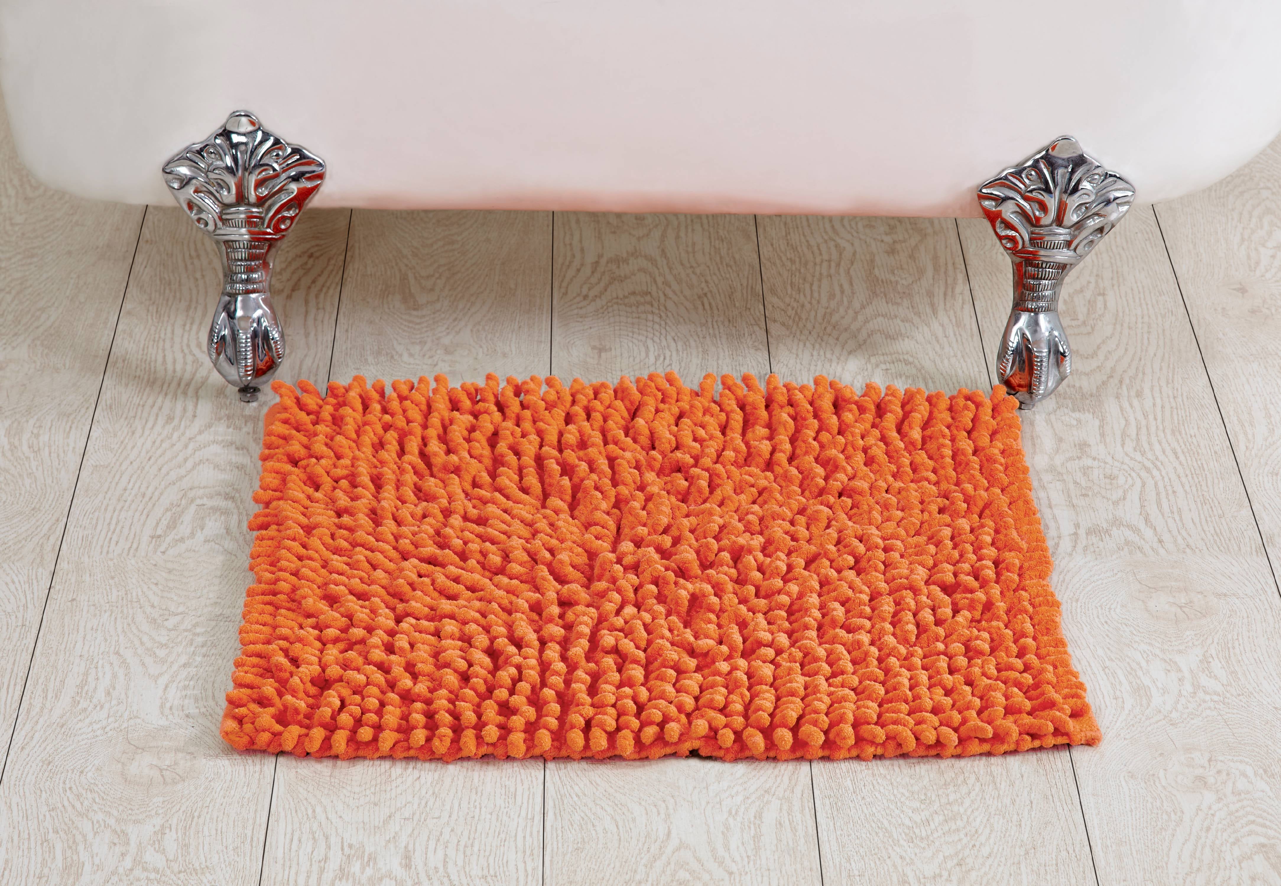 Better Trends Loopy Chenille Tufted Bath Mat Rug 100% Cotton, 24 ...