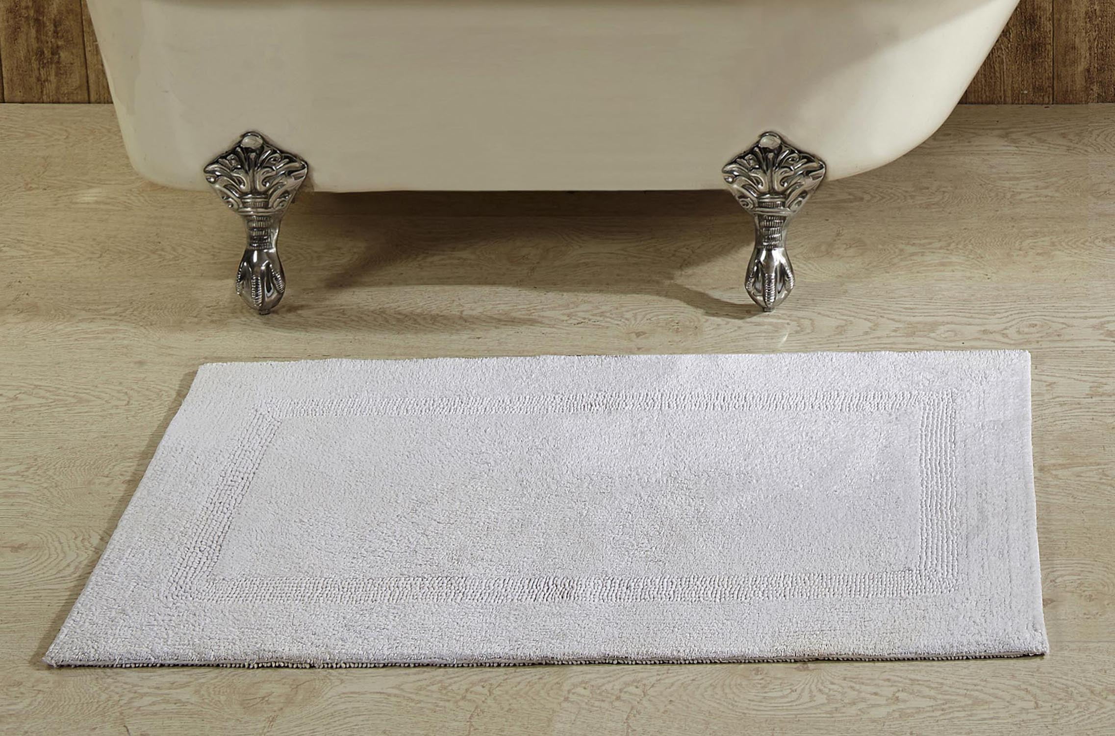 Better Trends 24" x 40" Premium Bathroom Rug Mat, 100% Cotton, Extra ...
