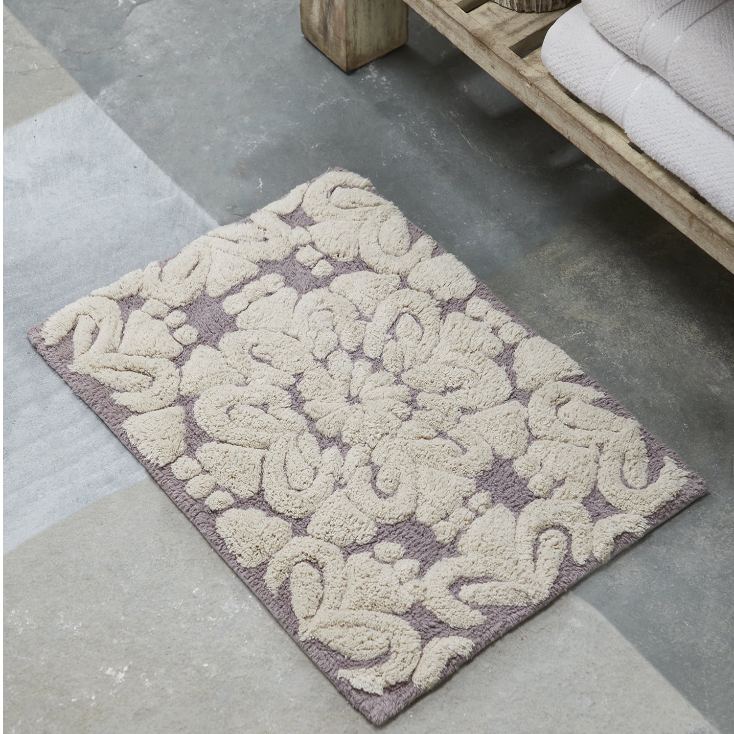 Better Trends 24" x 40" Bathroom Rugs 100% Cotton Soft Water Absorbent ...