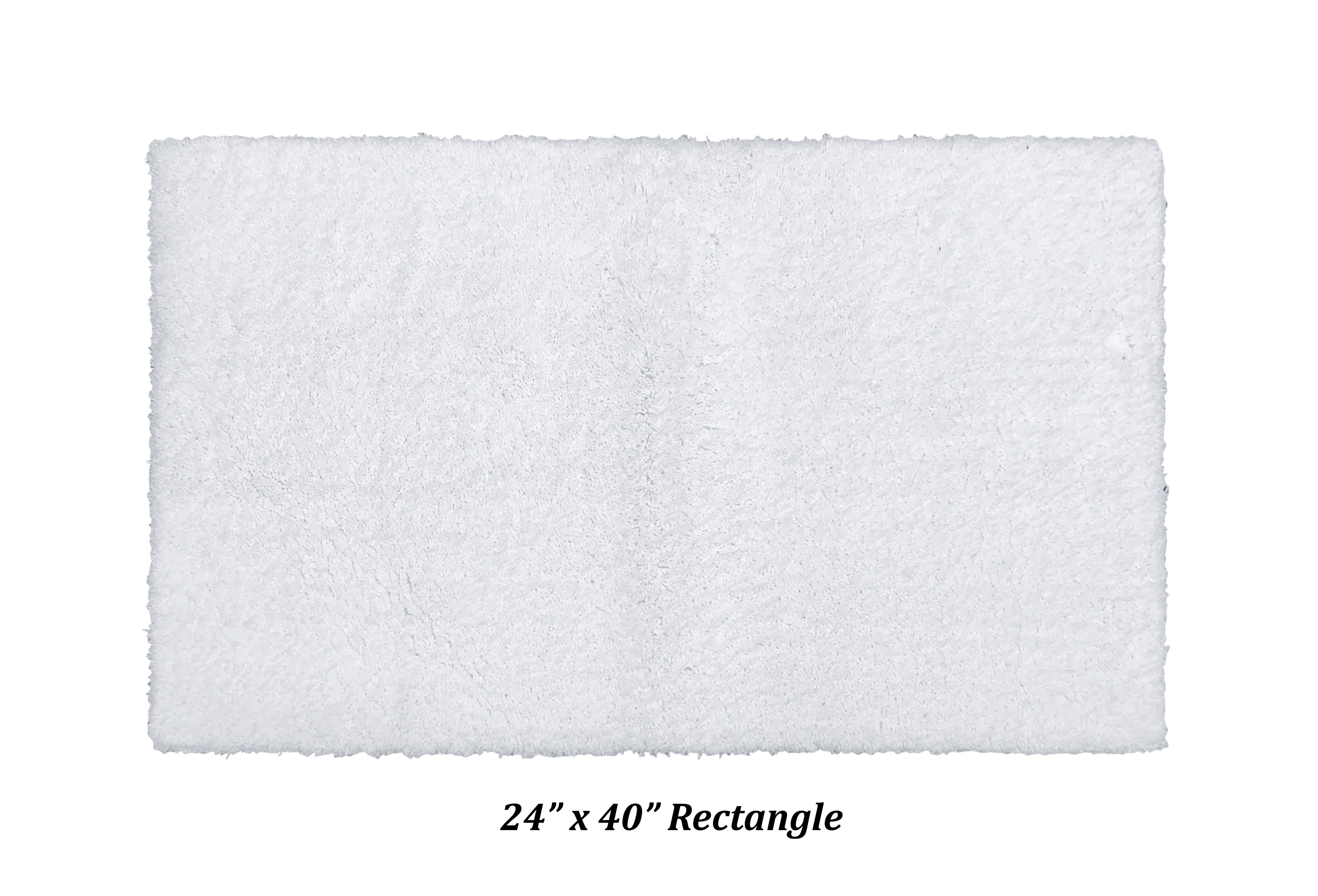 Better Trends Bath Room Rugs Tufted 100% Polyester 24" x 40" Bath Rug ...