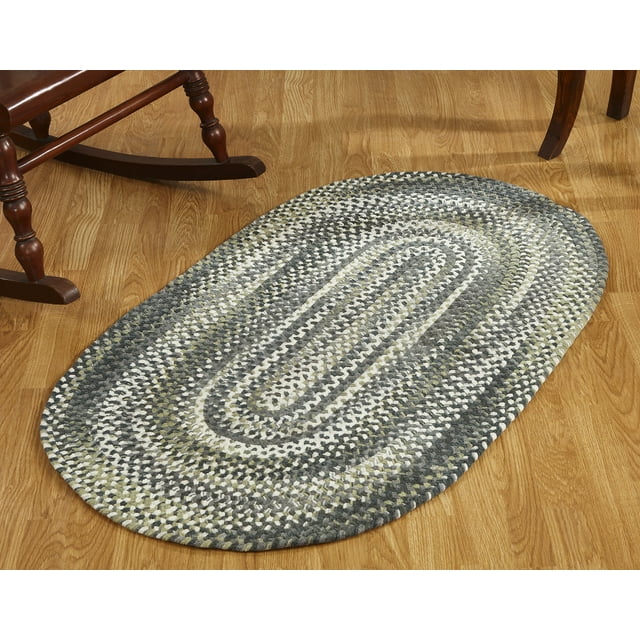 Better Trends Oval Braided Rug 36"x 60" 100% Cotton Rug for Indoor Use ...