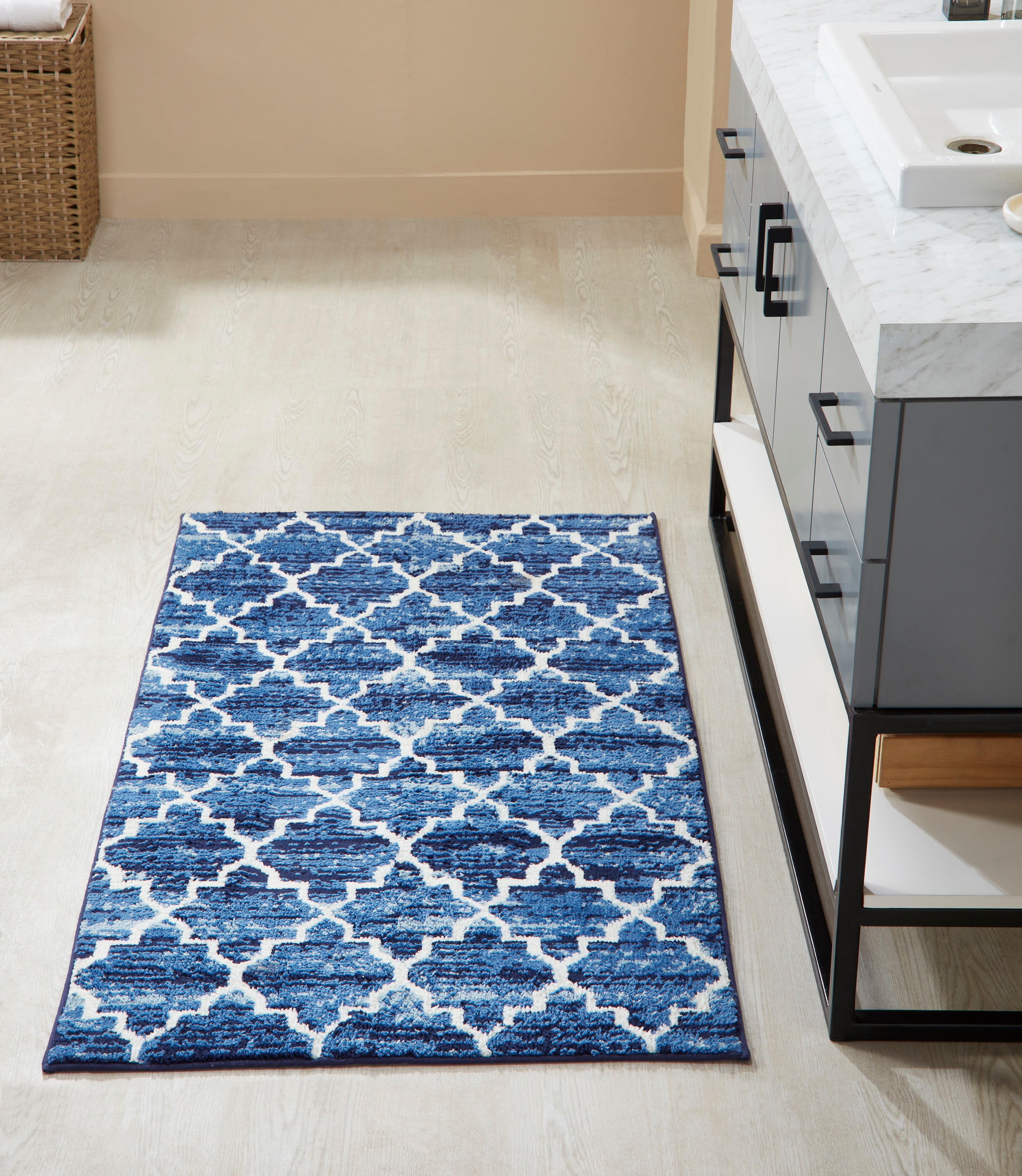 Better Trends 30" x 50" Rectangle Bathroom Rug, 100% Cotton, Soft ...