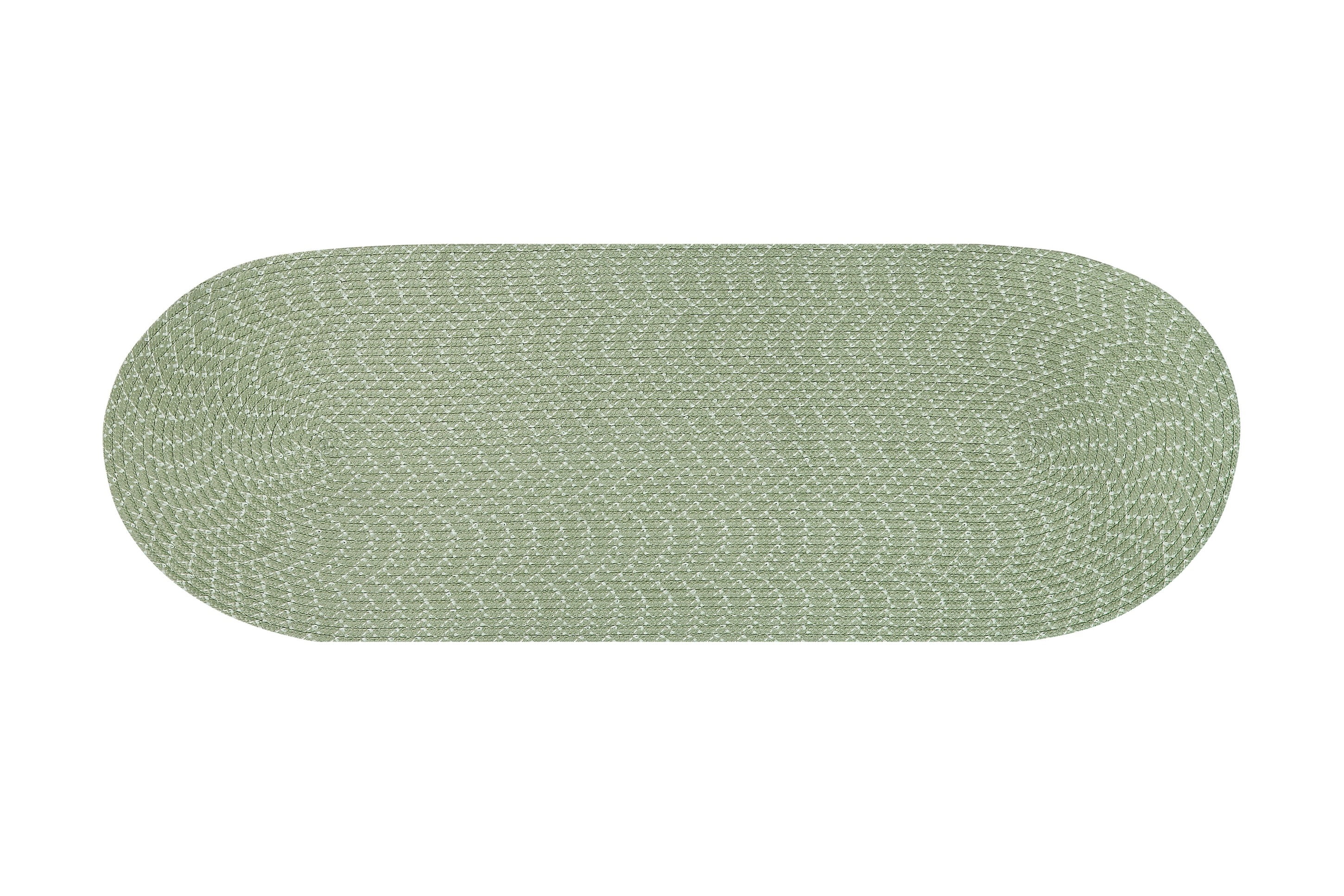 Better Trends Sunsplash 100% Polypropylene 24" x 60" Braided Rug ...