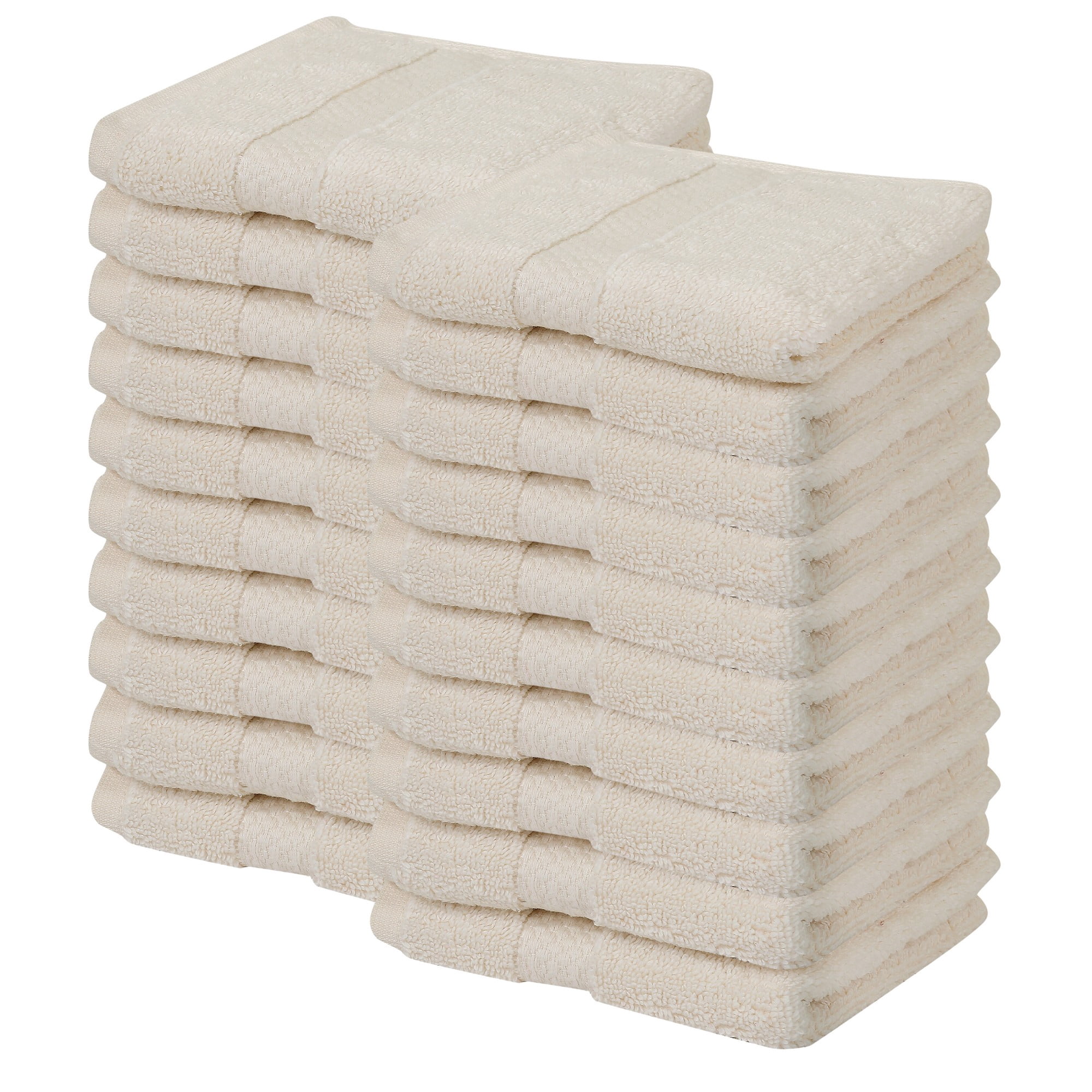 Better Trends Washcloths For Body And Face, 100% Cotton, Soft ...