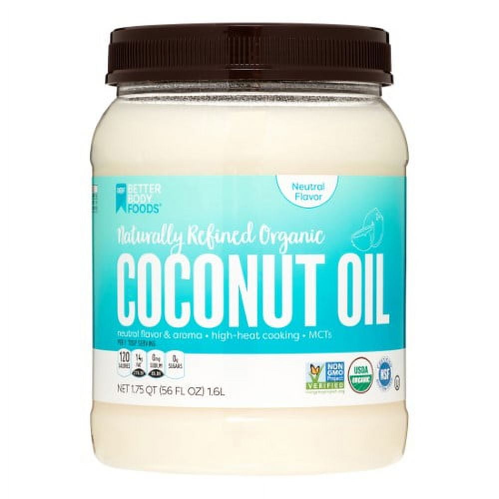 Better Body Betterbody Foods Naturally Refined Organic Coconut Oil ...