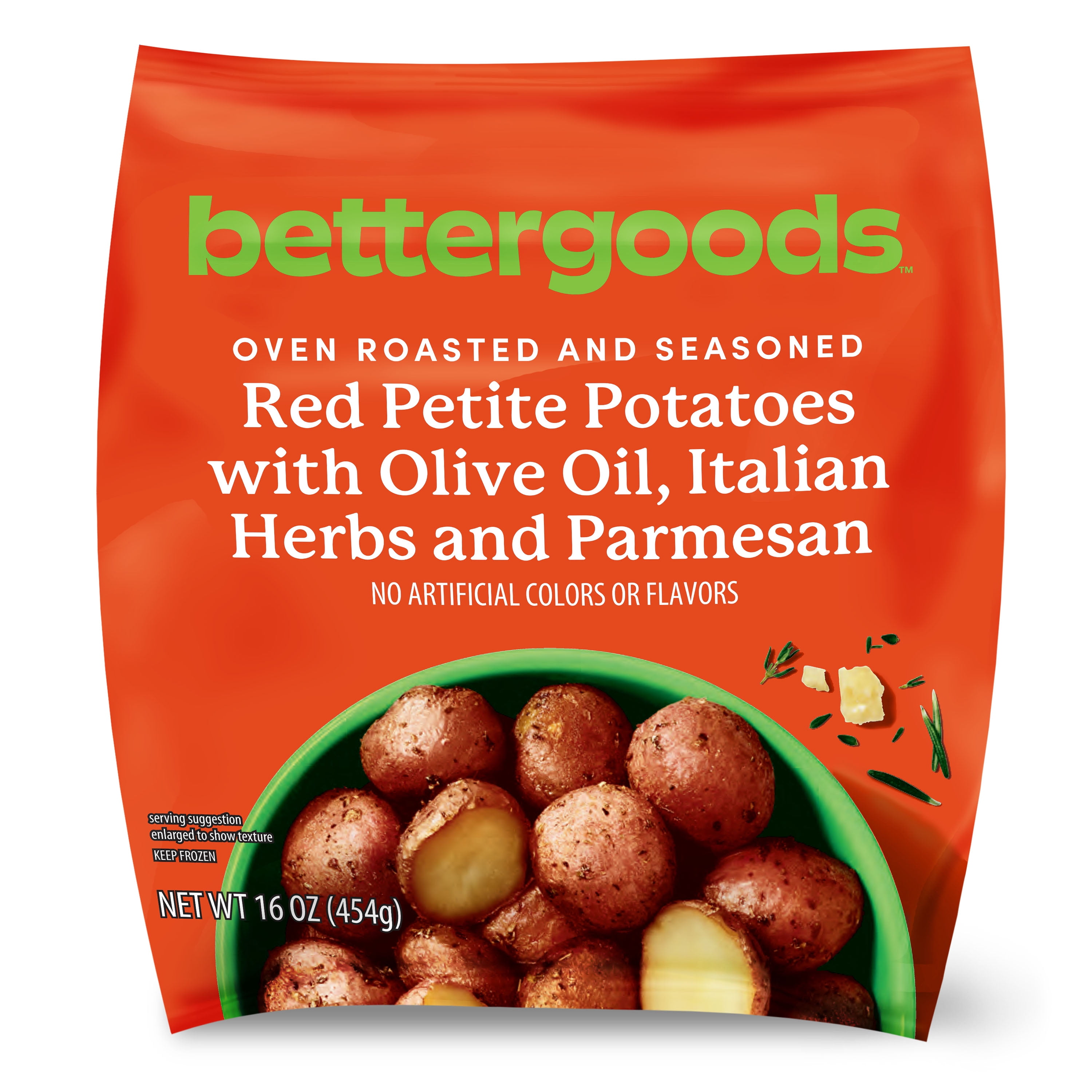 bettergoods Oven Roasted and Seasoned Red Petite Potatoes with Olive Oil, Italian Herbs and ...