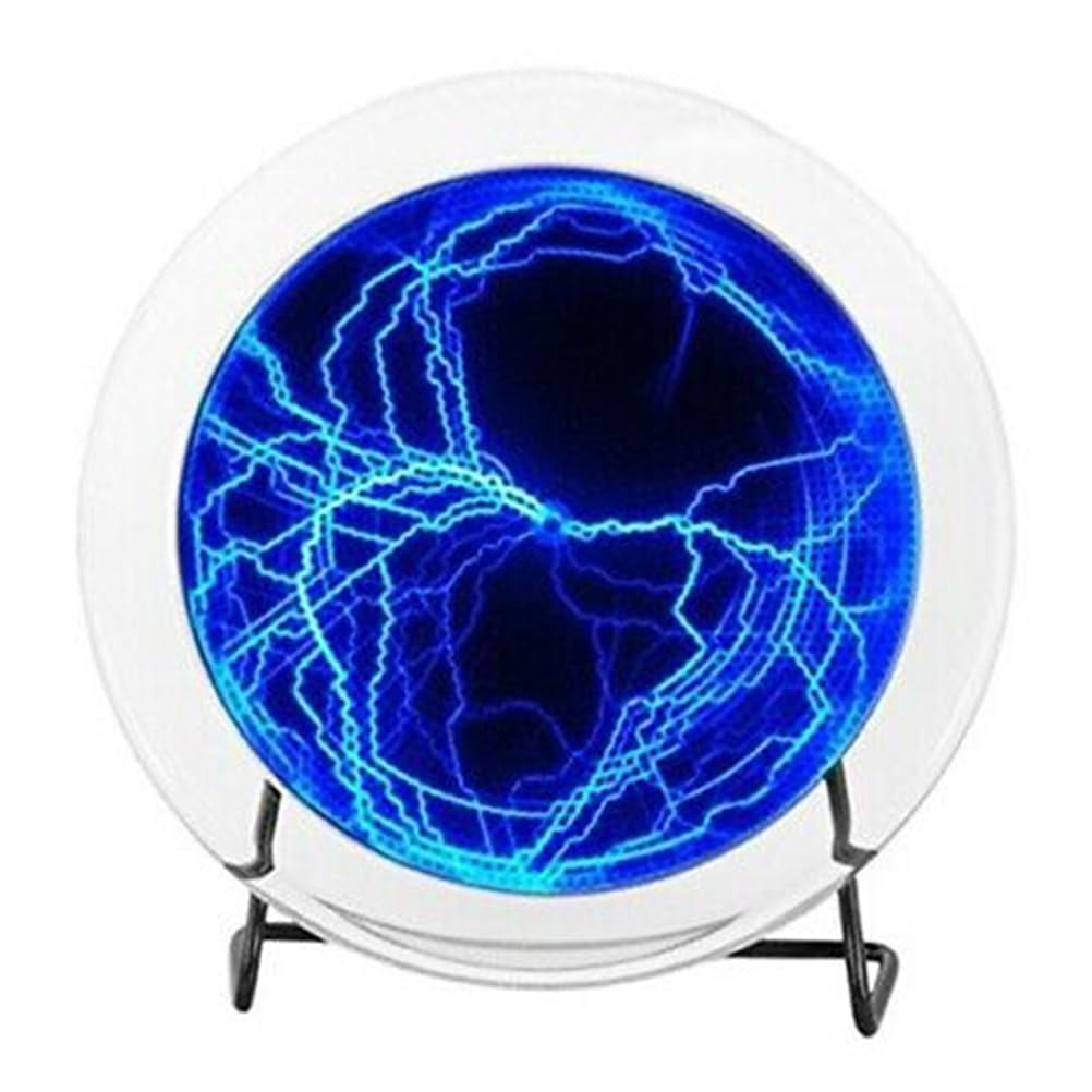 BetterJonny - 6" Plasma Plate Lumin Disk Light Show Party Home Decor ...