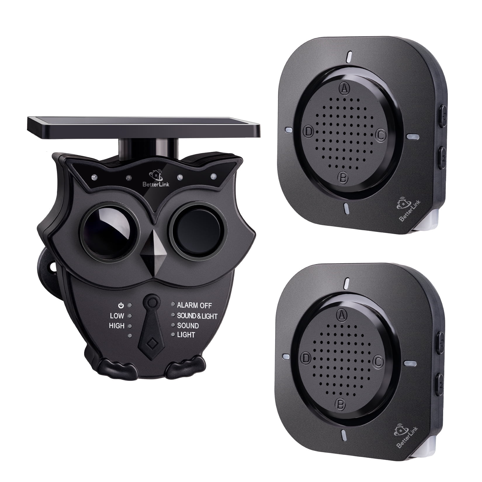 BetterLink Driveway Alarm Systems Weatherproof Outdoor Motion Detector ...