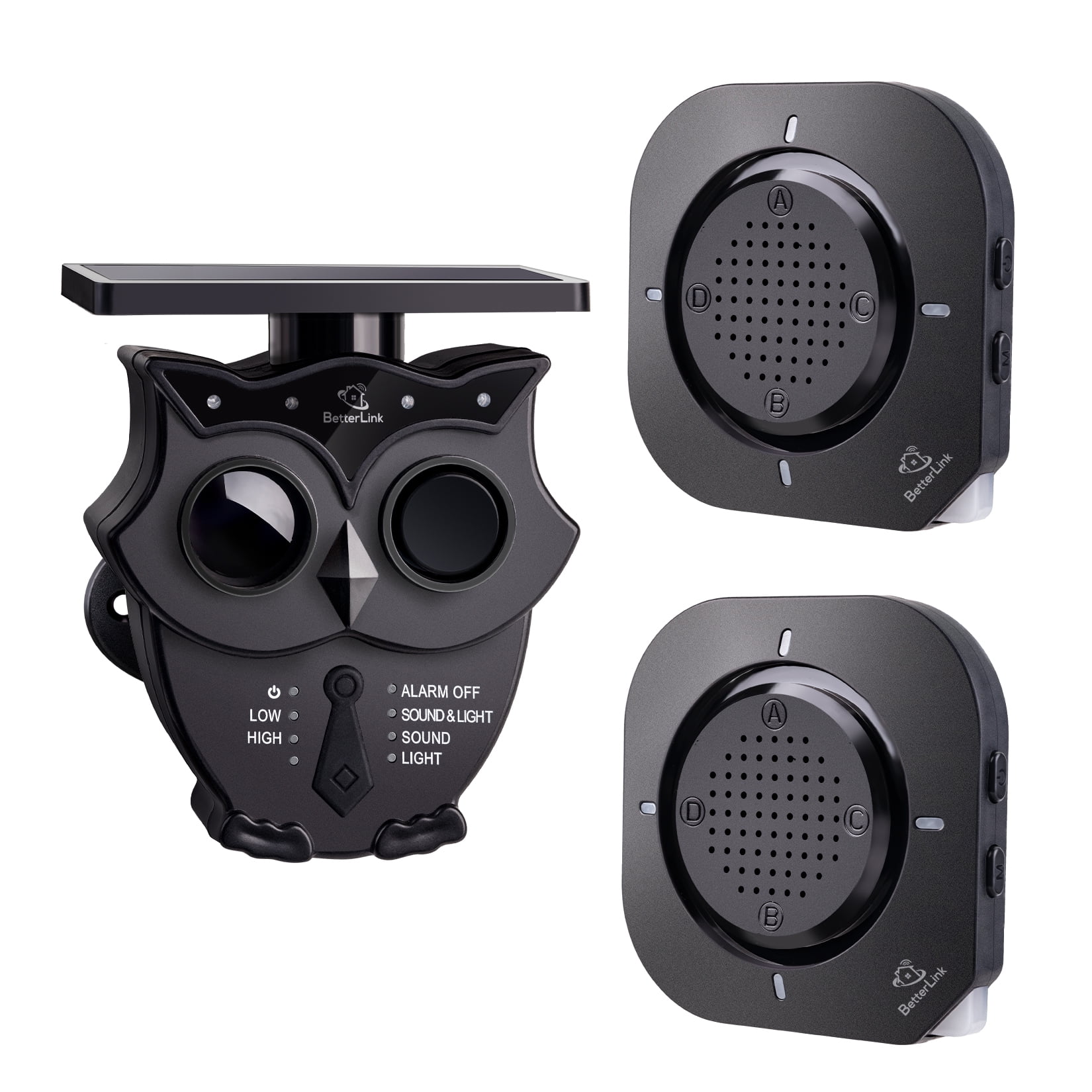 BetterLink Driveway Alarm Systems Weatherproof Outdoor Motion Detector ...